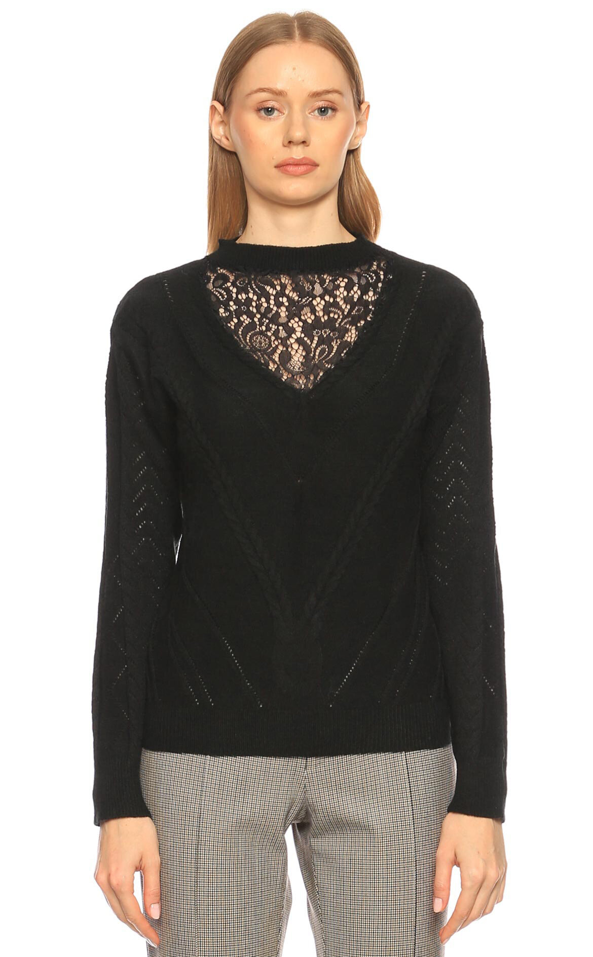 Derhy Rene-Derhy Rene Siyah Kazak