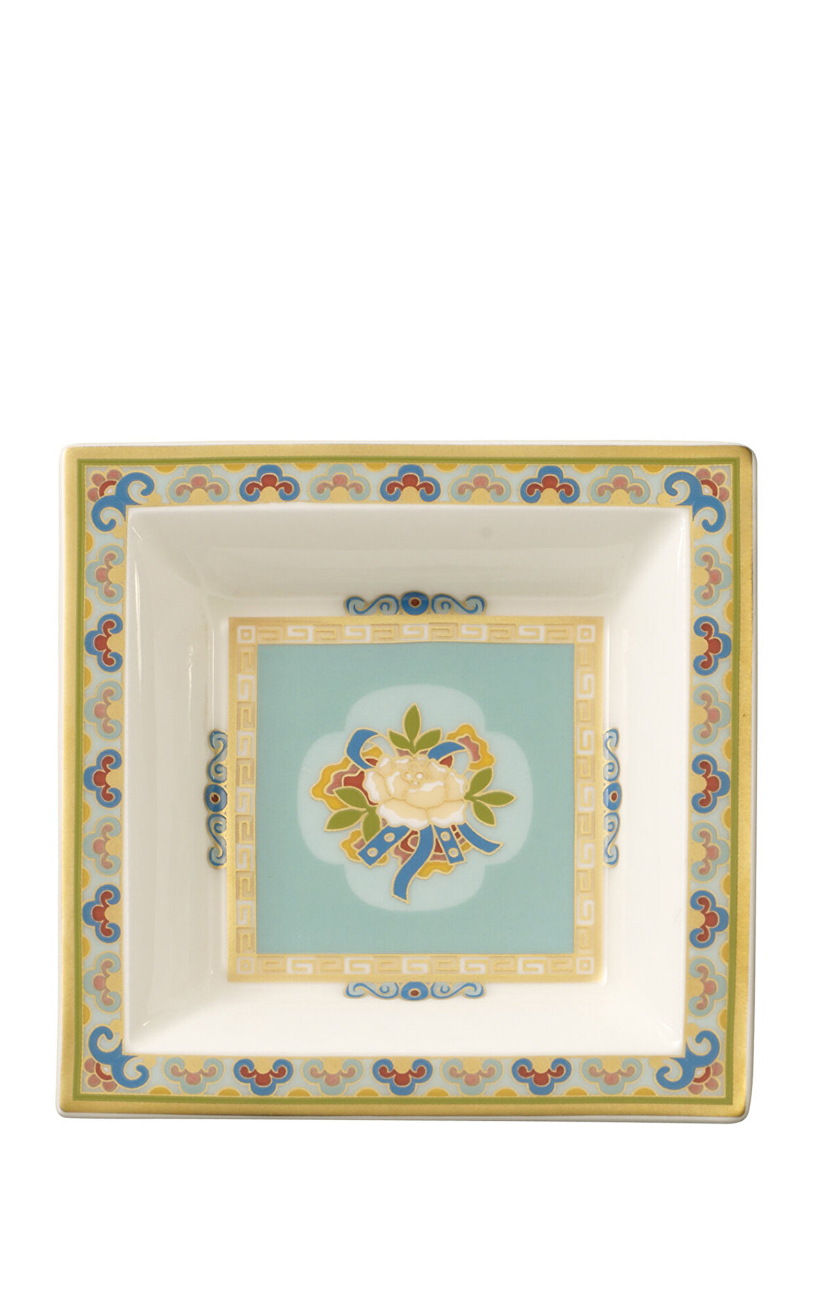 Villeroy & Boch-Villeroy & Boch Samarkand Aqua Dekoratif Tabak Villeroy & Boch-Villeroy & Boch Samarkand Aqua Dekoratif Tabak