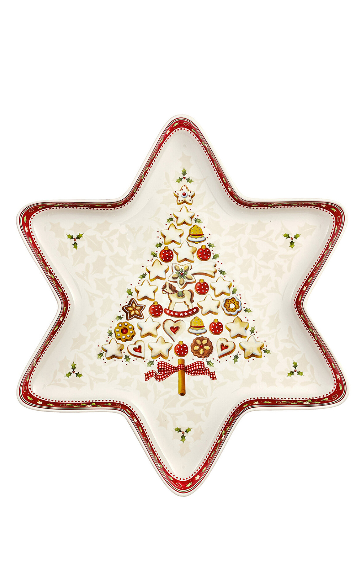 Villeroy & Boch-Villeroy & Boch Winter Bakery Yıldız Servis Kasesi Villeroy & Boch-Villeroy & Boch Winter Bakery Yıldız Servis Kasesi