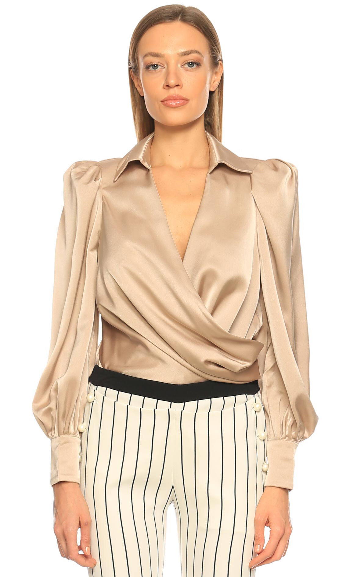 Lavish Alice-Lavish Alice Bej BodySuits