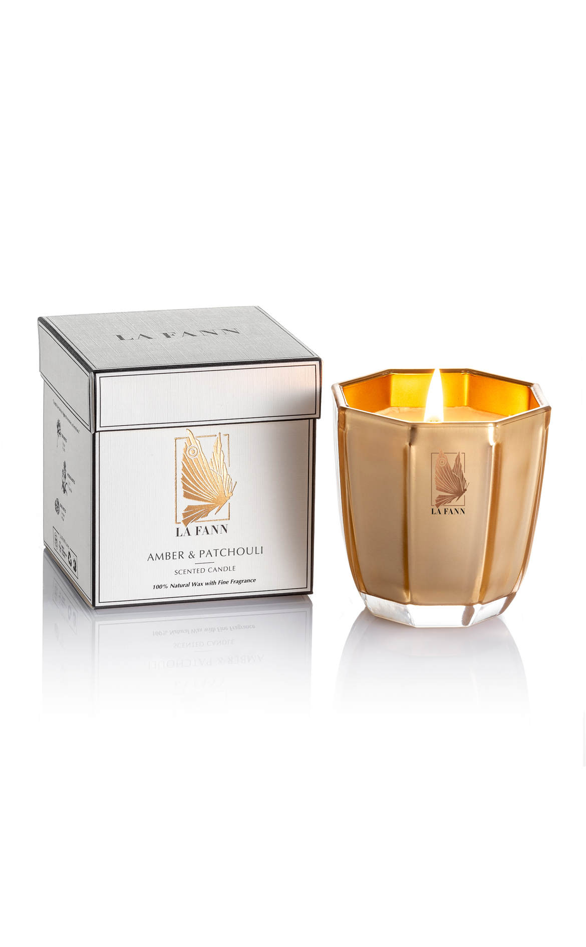 La Fann-La Fann Scented Candle Amber & Patchouli 190Gr La Fann-La Fann Scented Candle Amber & Patchouli 190Gr