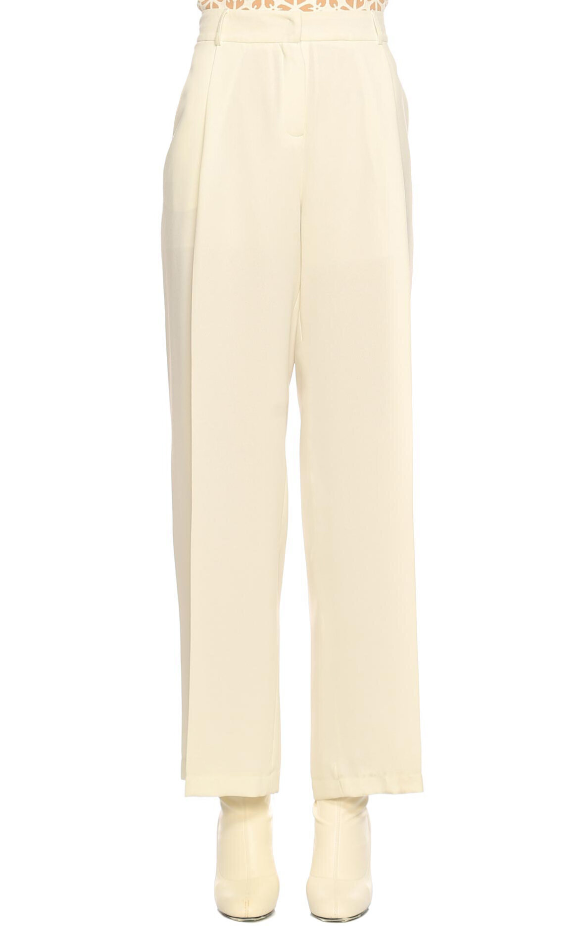 Rivus-Rivus Ekru Pantolon