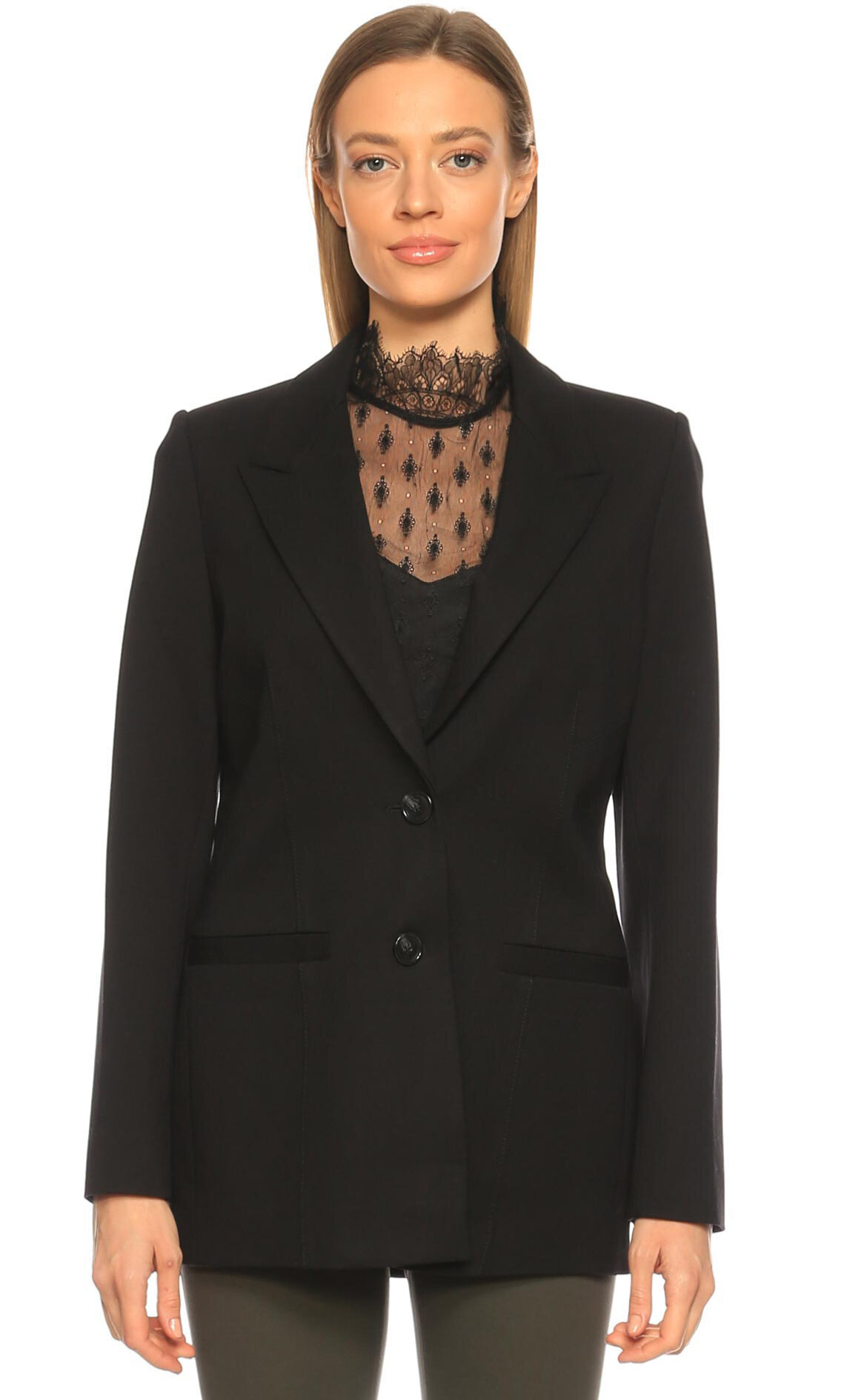 Ivy&Oak-İvy&Oak Siyah Blazer