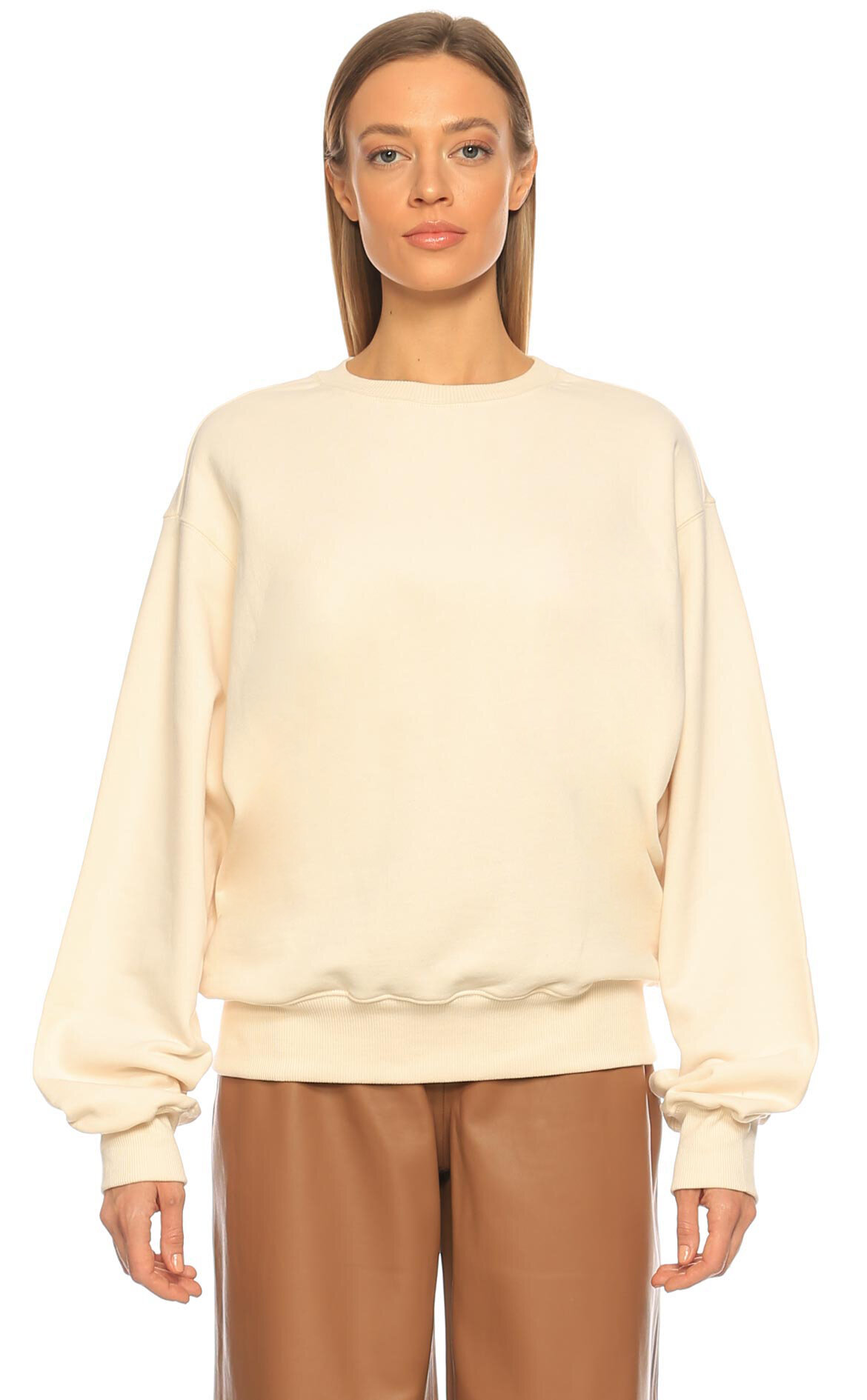 Ivy&Oak-İvy&Oak Krem Rengi Süeter