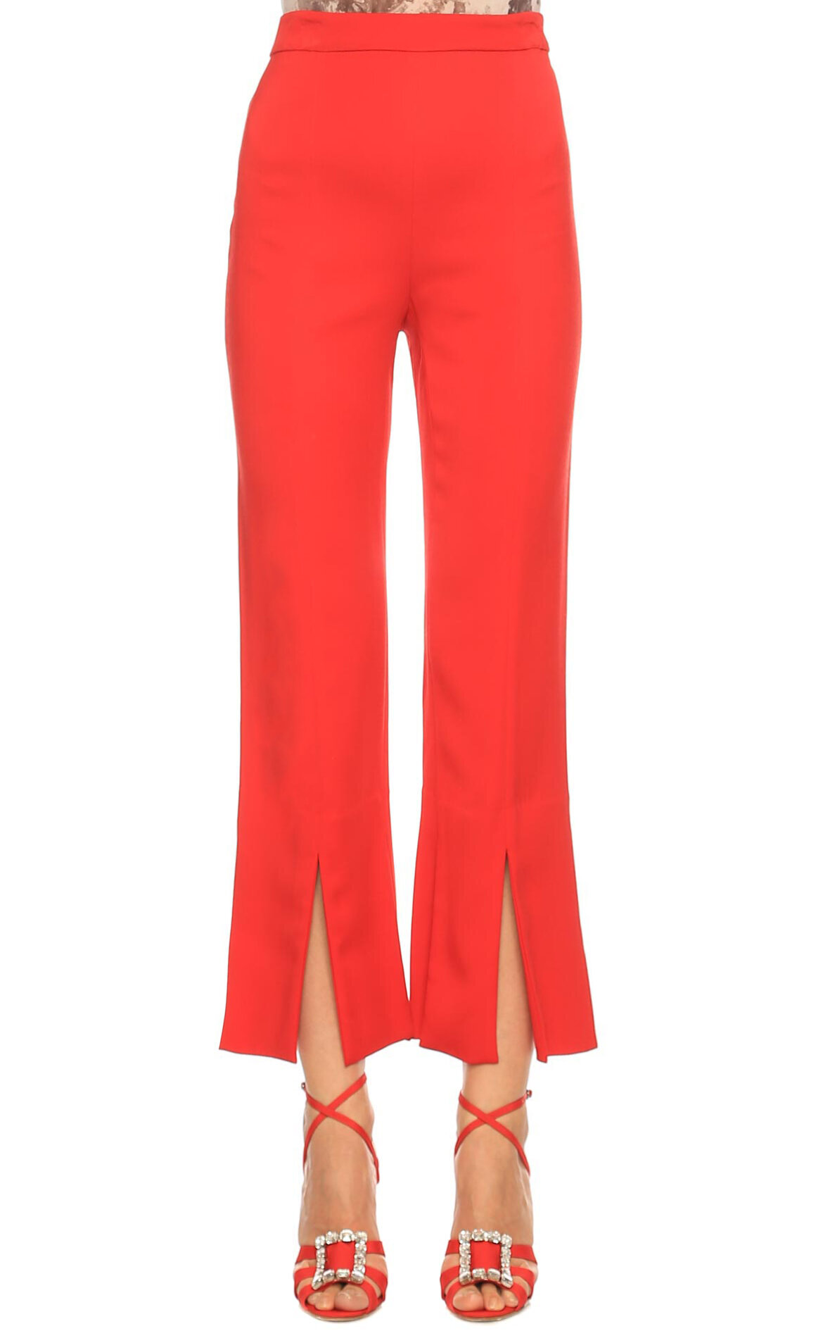 Cushnie et Ochs-Cushnie et Ochs Kırmızı Pantolon