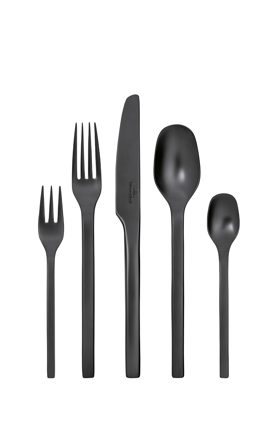 Villeroy & Boch-Villeroy & Boch Manufacture Rock Çatal Bıçak seti 20 parca