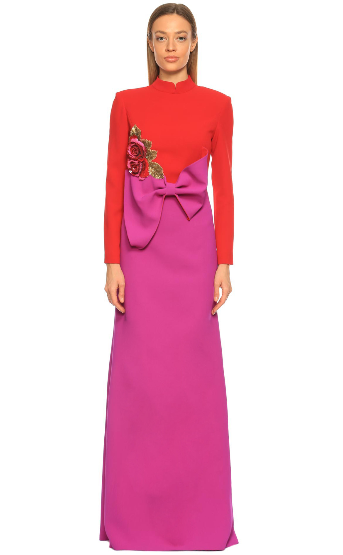 Erkan Demiroğlu-Erkan Demiroğlu Çok Renkli Elbise Erkan Demiroğlu-Erkan Demiroğlu Çok Renkli Elbise