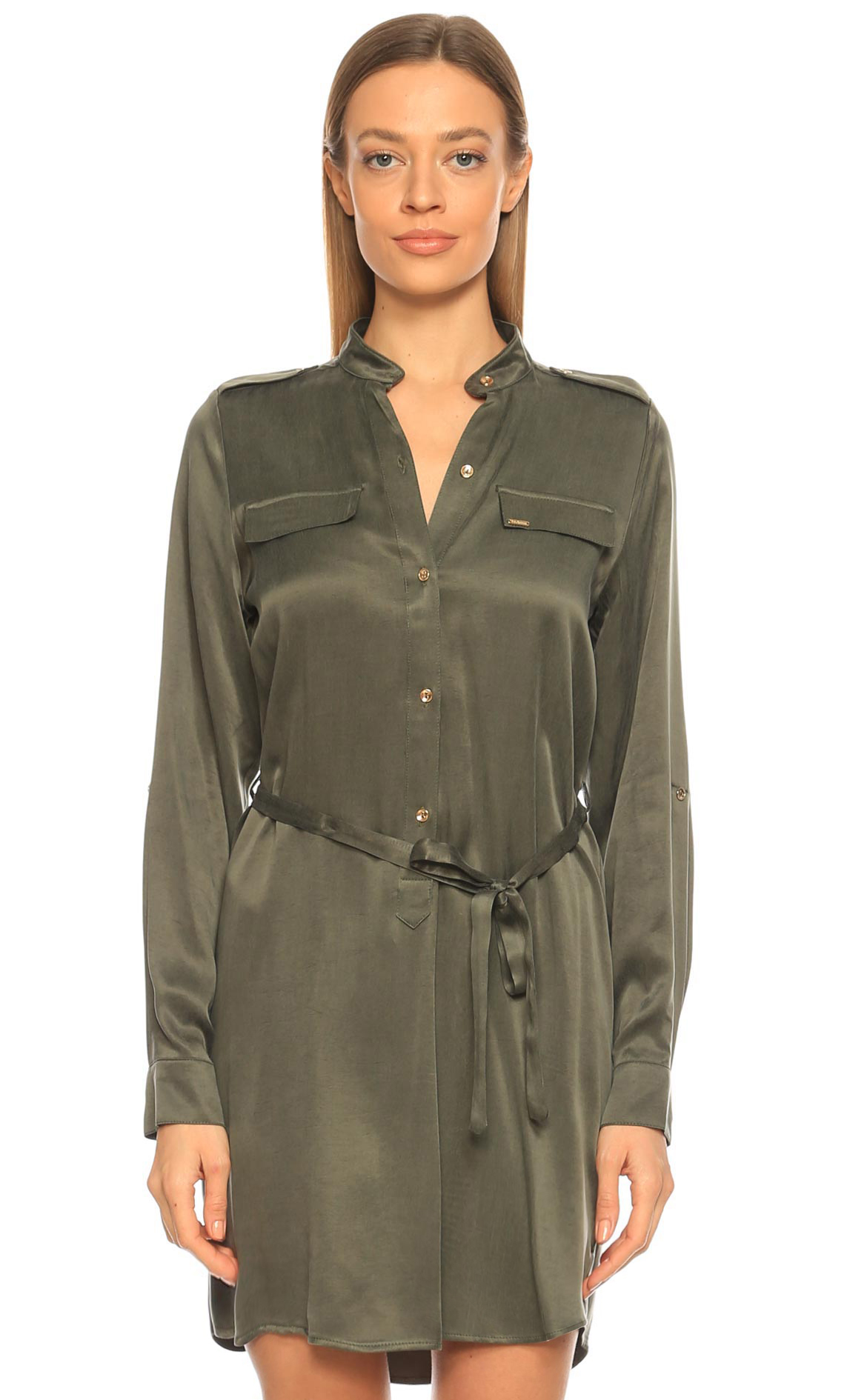 Be Clover-Be Clover Yeşil Elbise Be Clover-Be Clover Yeşil Elbise