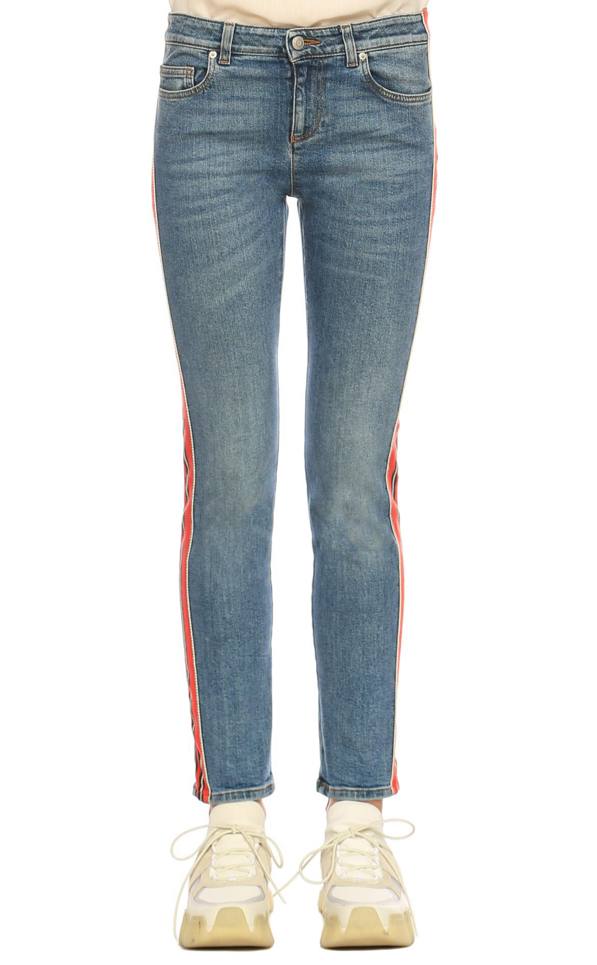 Alexander McQueen-Alexander McQueen Denim Jean Pantolon