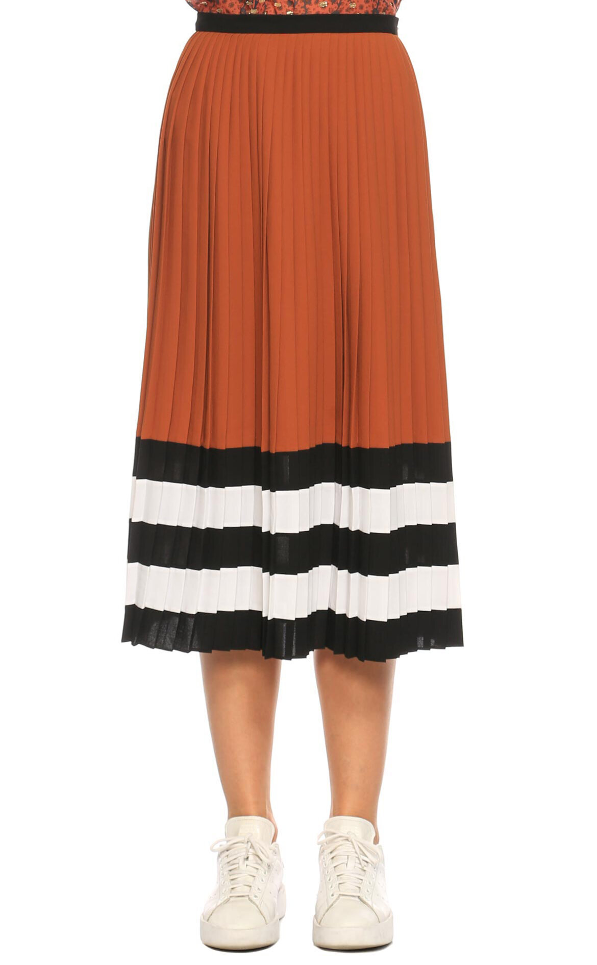 Michael Kors Collection-Michael Kors Collection Kahverengi Etek