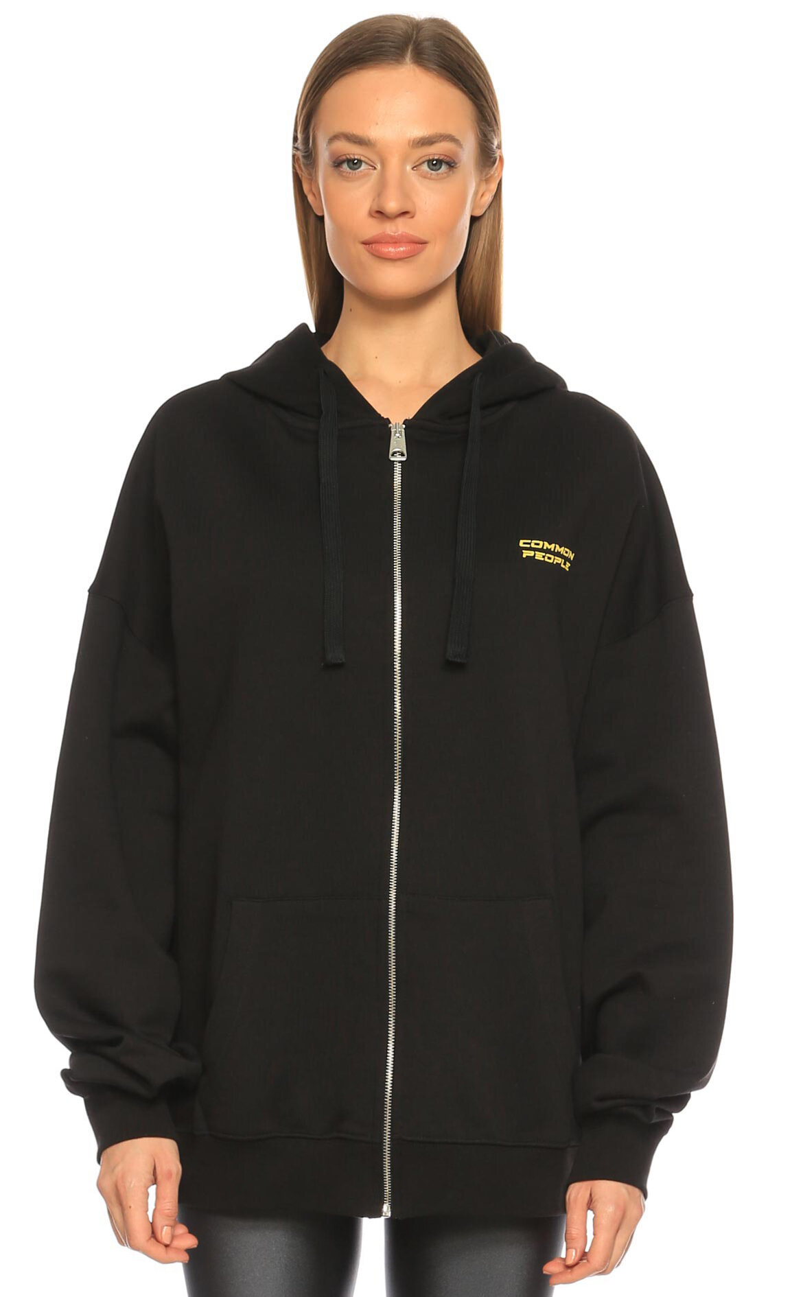 Common People-Common People Siyah Hoodie