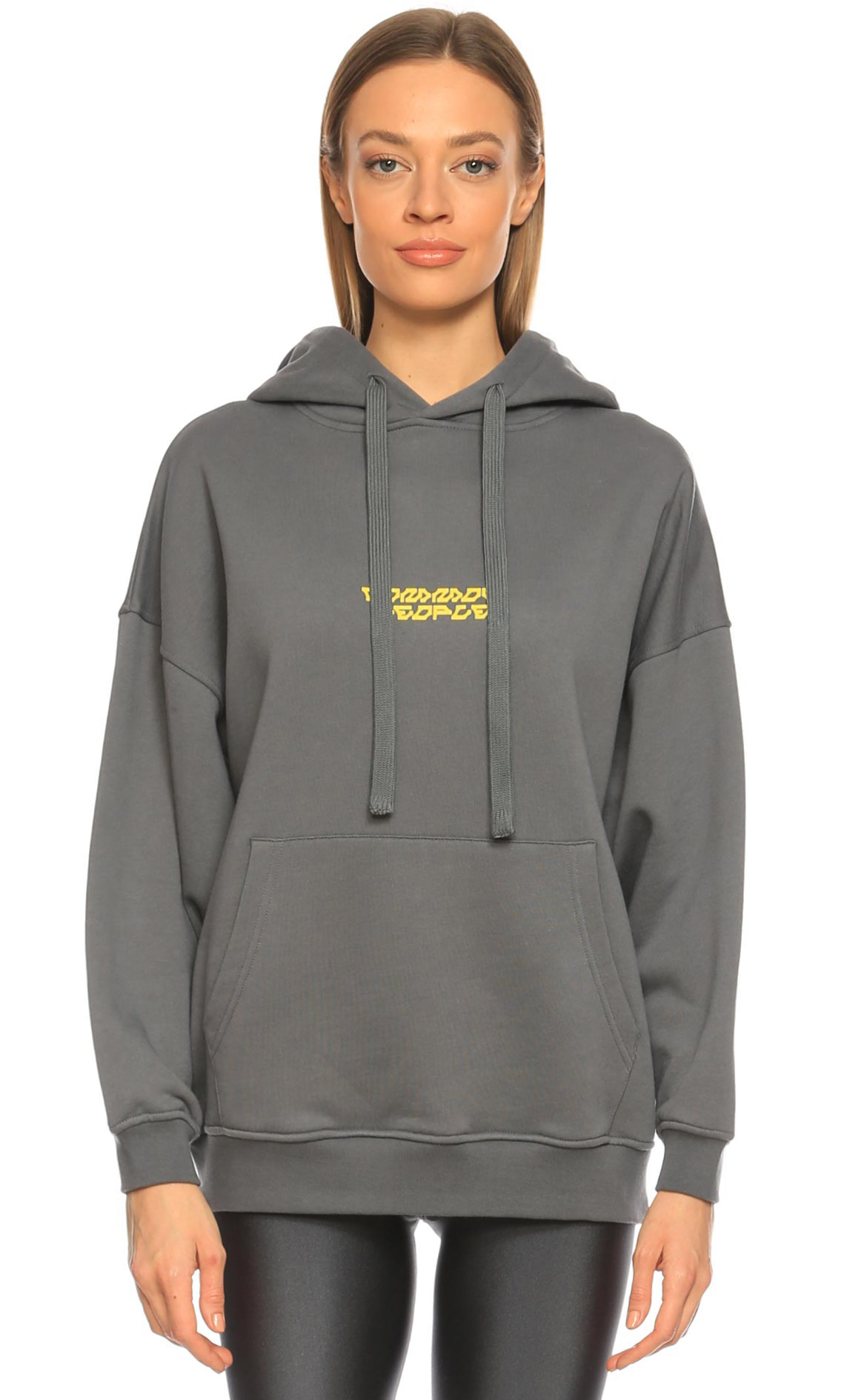 Common People-Common People Antrasit Hoodie