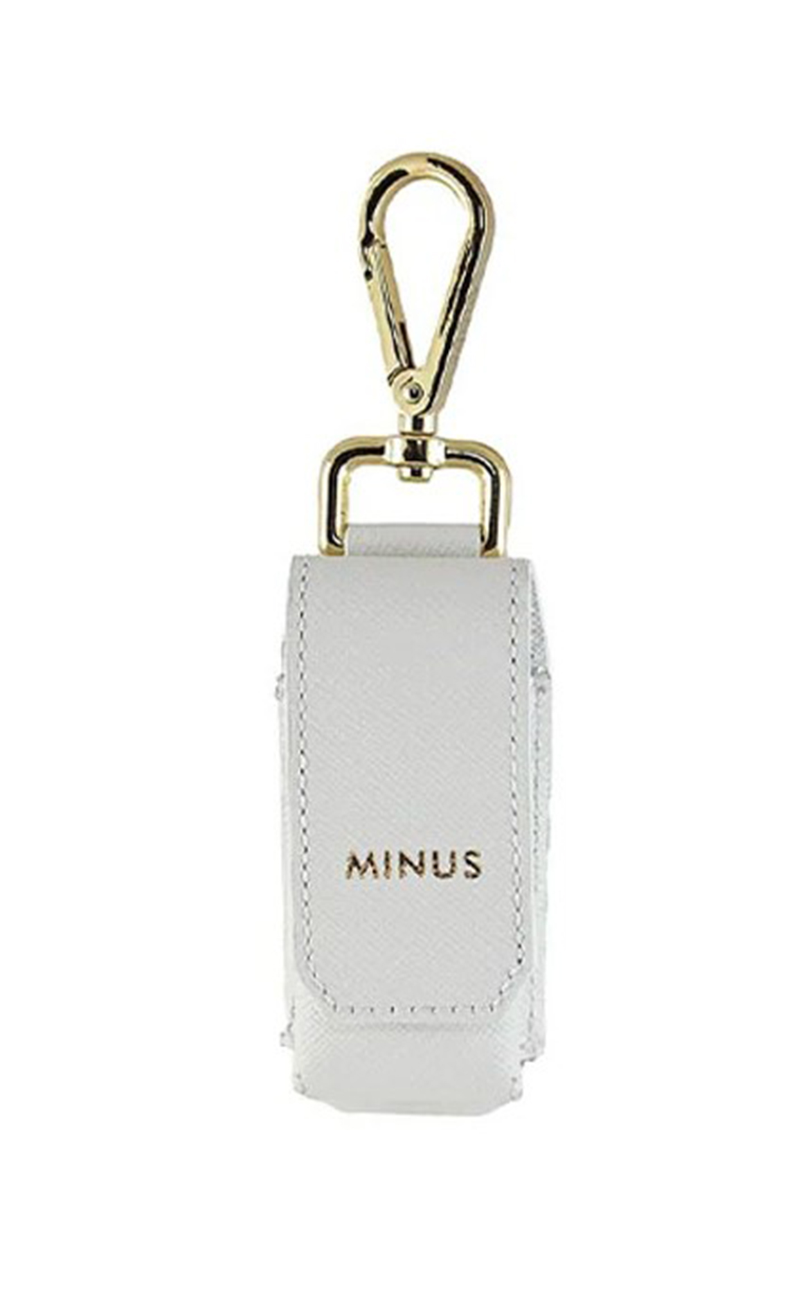Minus-Minus Beyaz Deri Anahtarlık Minus-Minus Beyaz Deri Anahtarlık