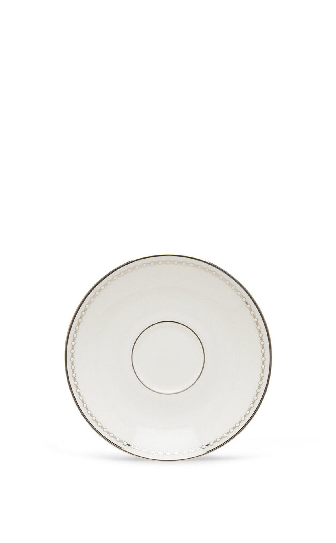 Lenox-Lenox Pearl Platinum Kahve/Çay Tabağı