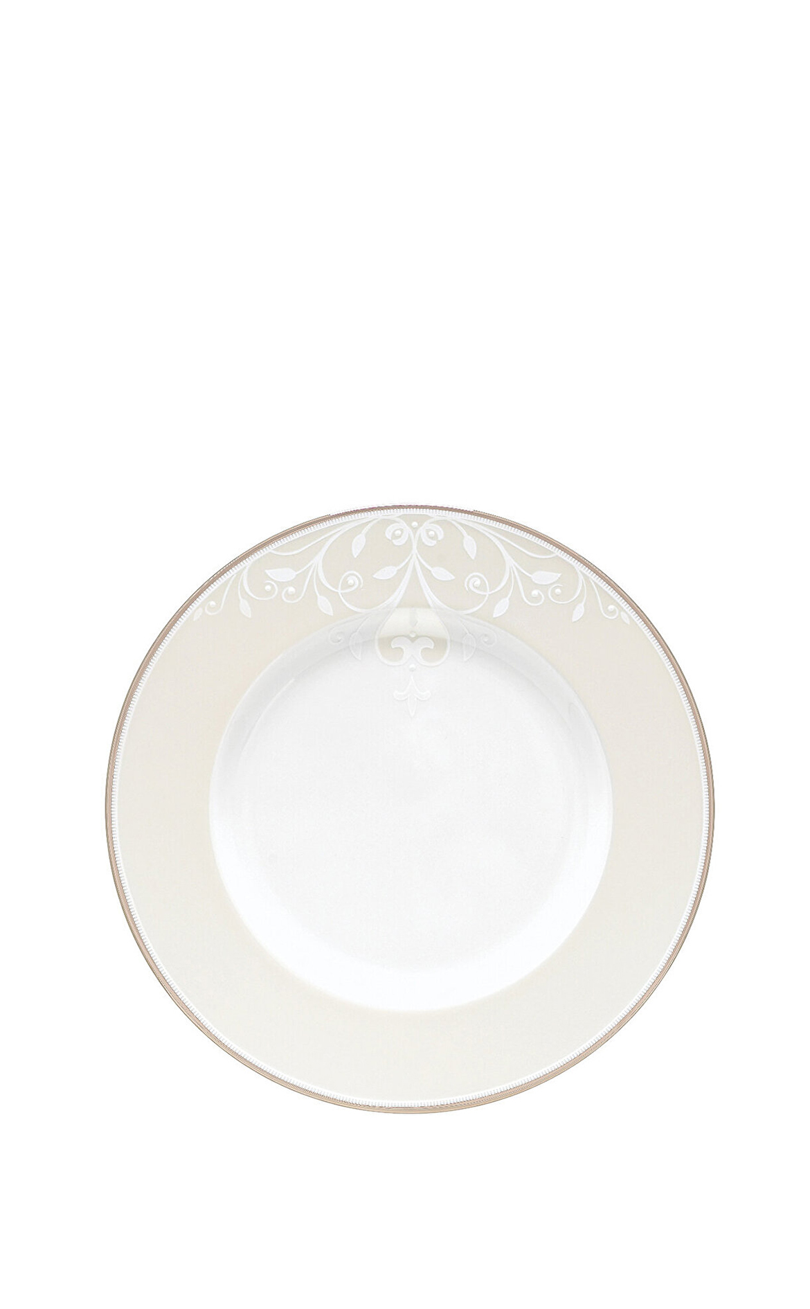 Lenox-Lenox Opal Innocence Scroll Düz Tabak 23 cm Lenox-Lenox Opal Innocence Scroll Düz Tabak 23 cm