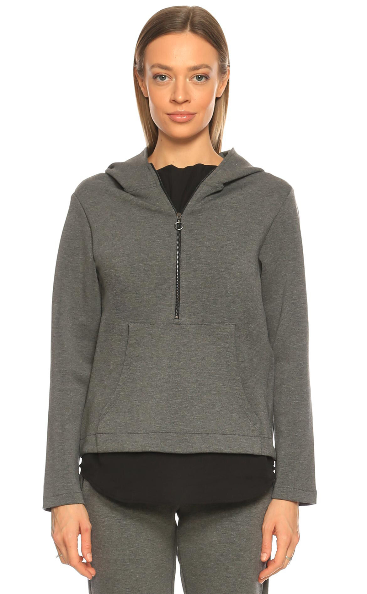 Just Lıke You-Just Lıke You Gri Sweatshirt