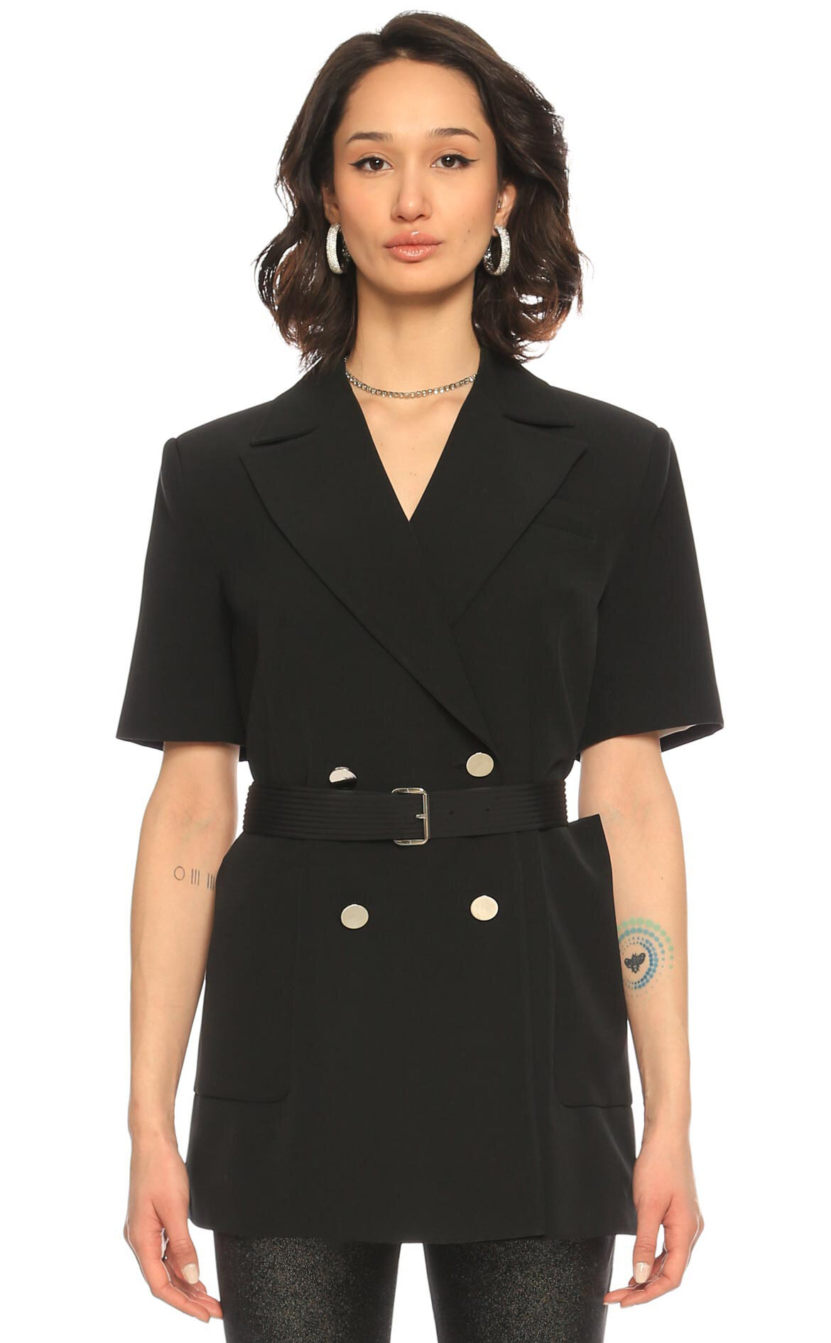 Quatervois-Quatervois Siyah Ceket