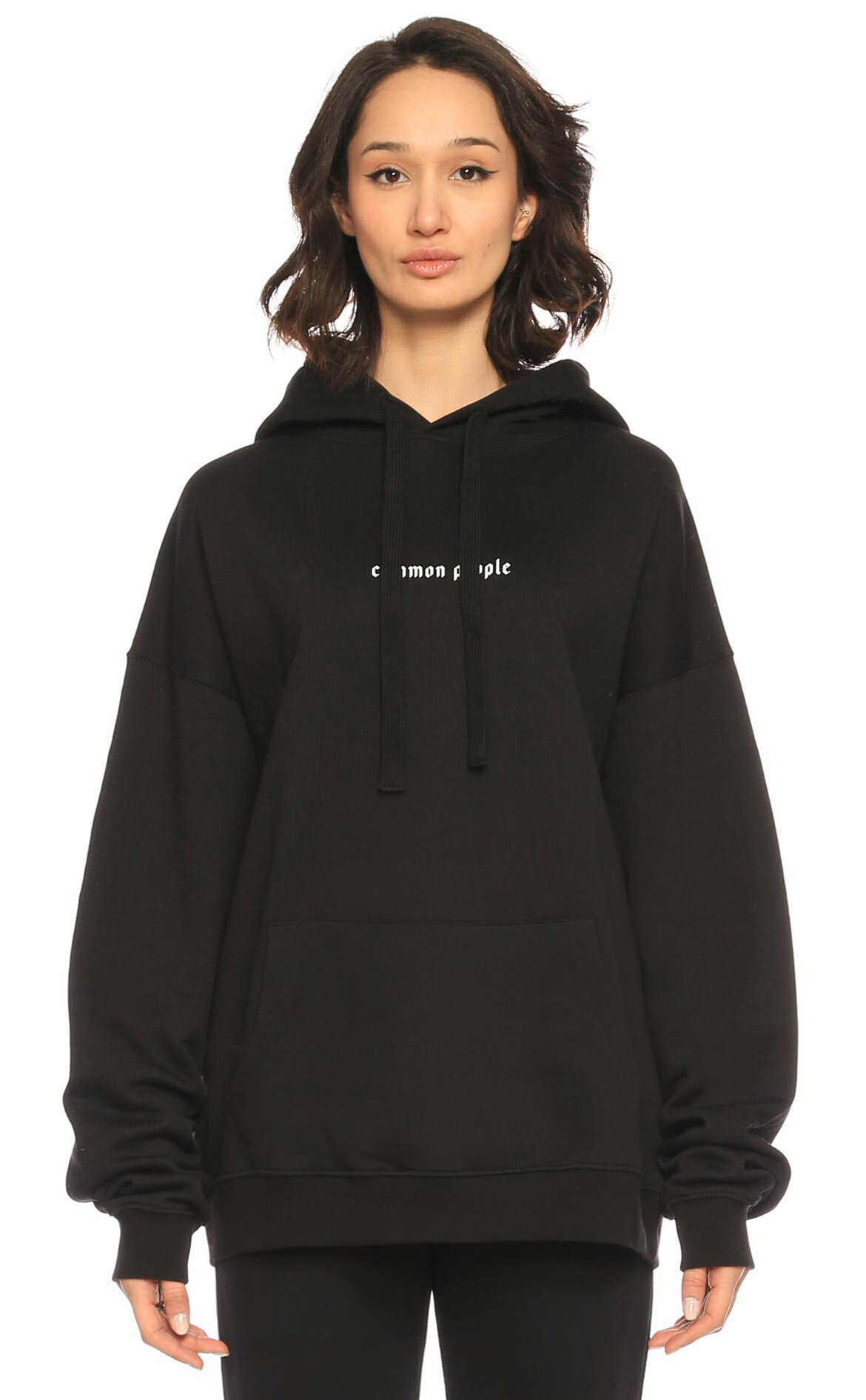Common People-Common People Siyah Hoodie