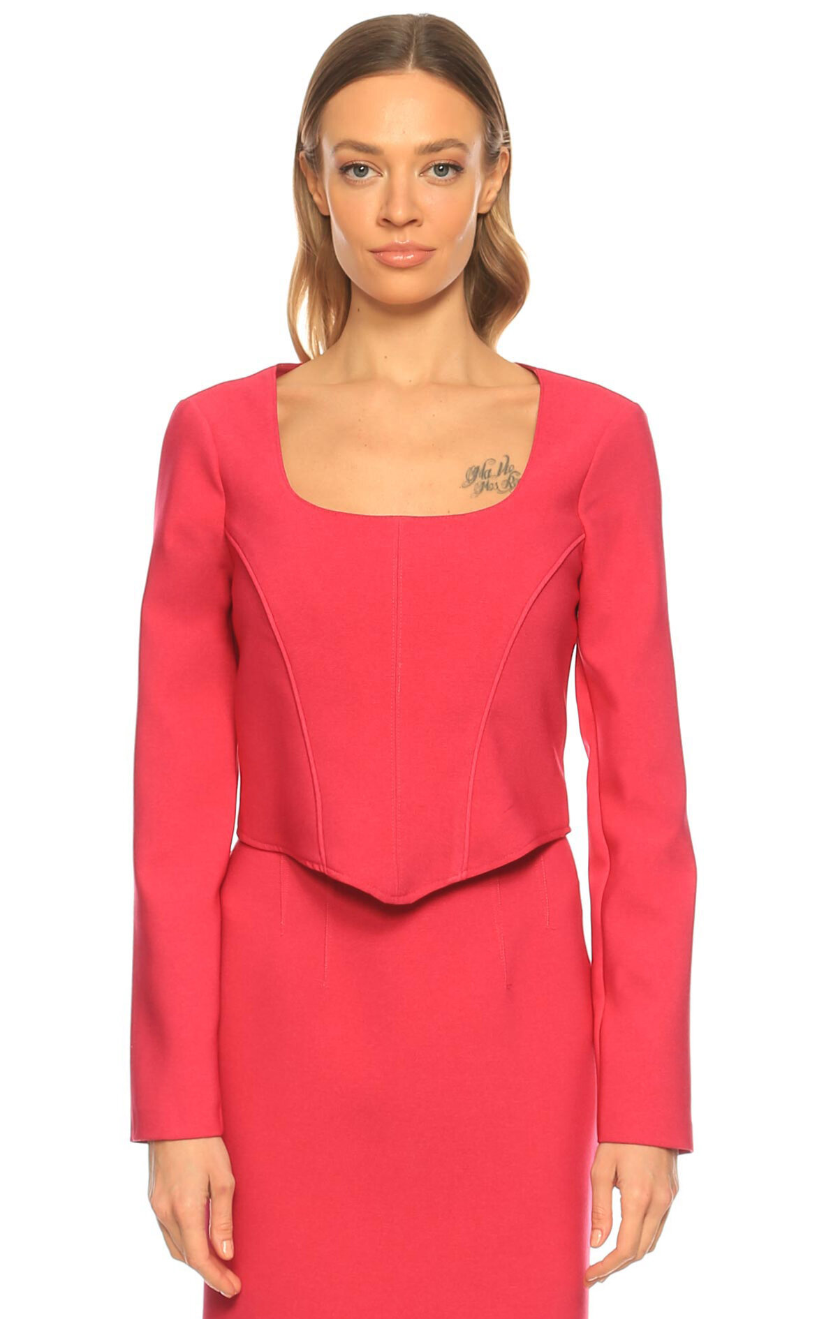 Jus De Pommes-Jus De Pommes Fuşya Bluz