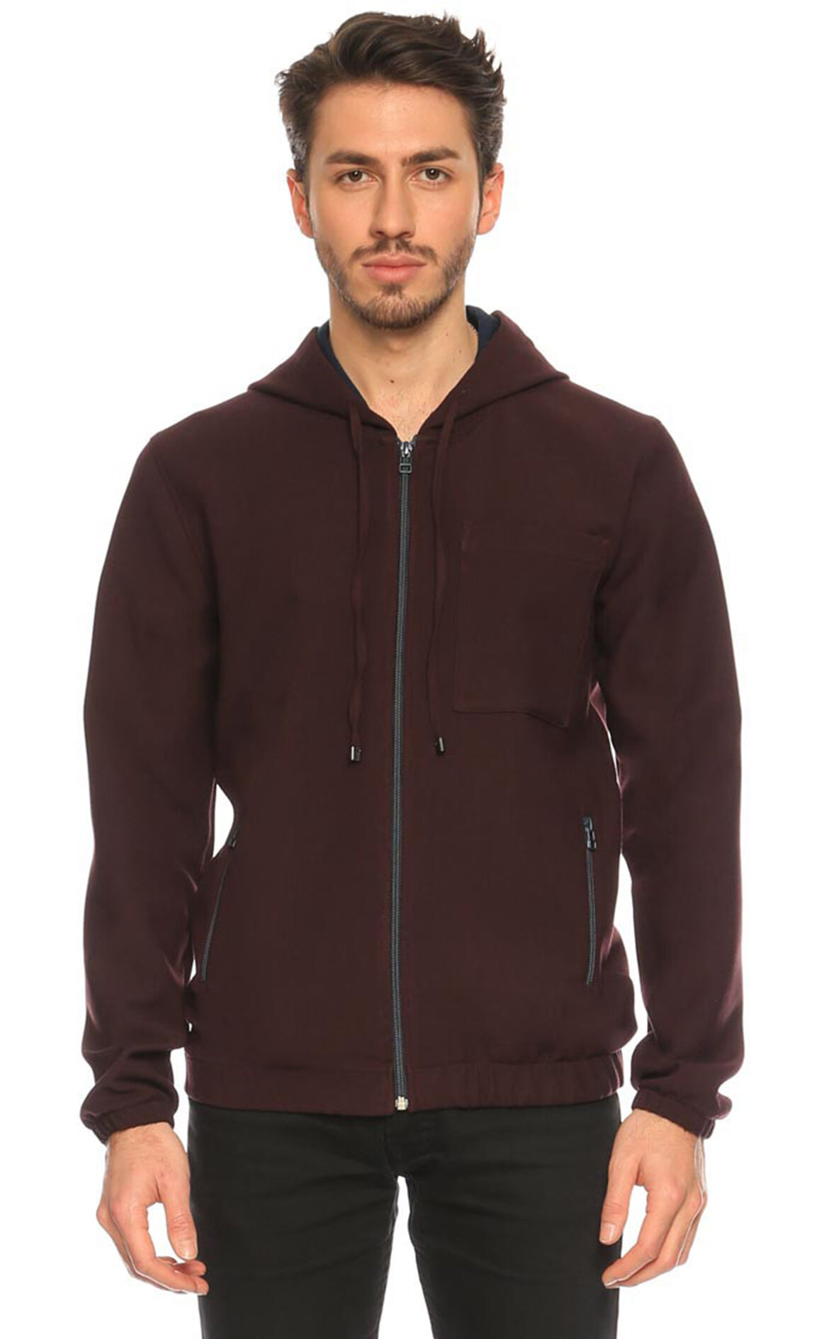 Emre Erdemoğlu-Emre Erdemoğlu Bordo Sweatshirt