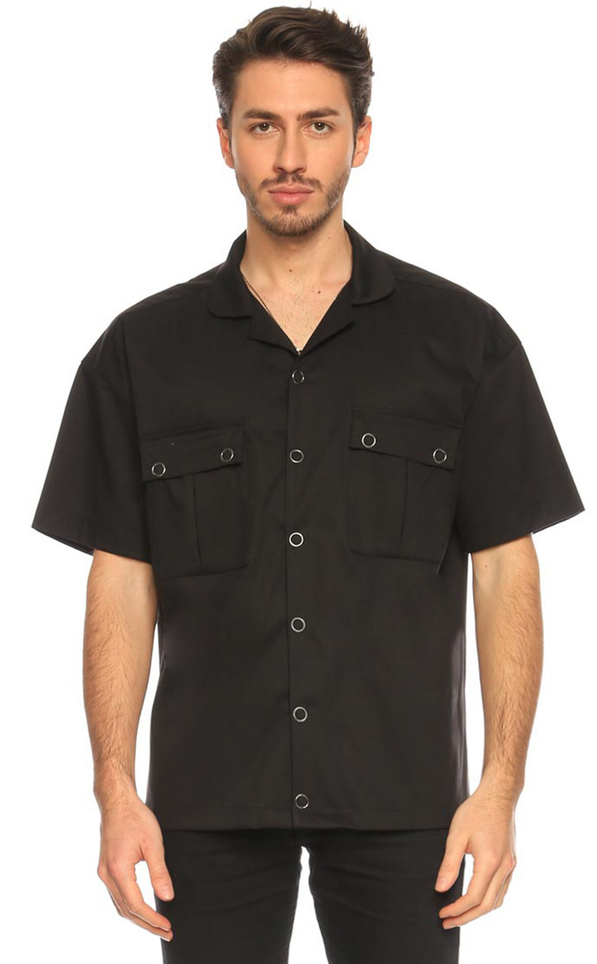 Emre Erdemoğlu-Emre Erdemoğlu Siyah Gömlek