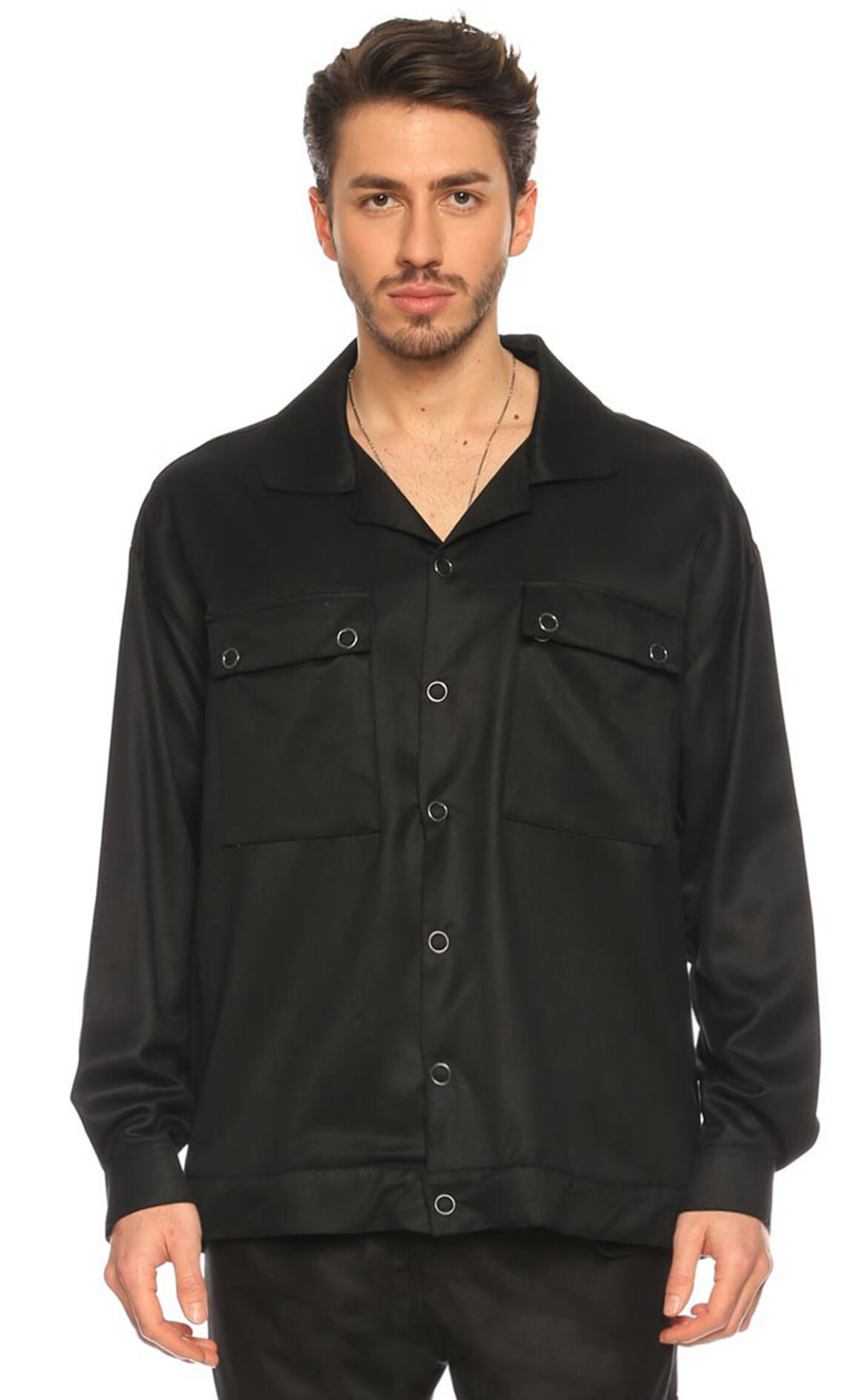 Emre Erdemoğlu-Emre Erdemoğlu Siyah Gömlek