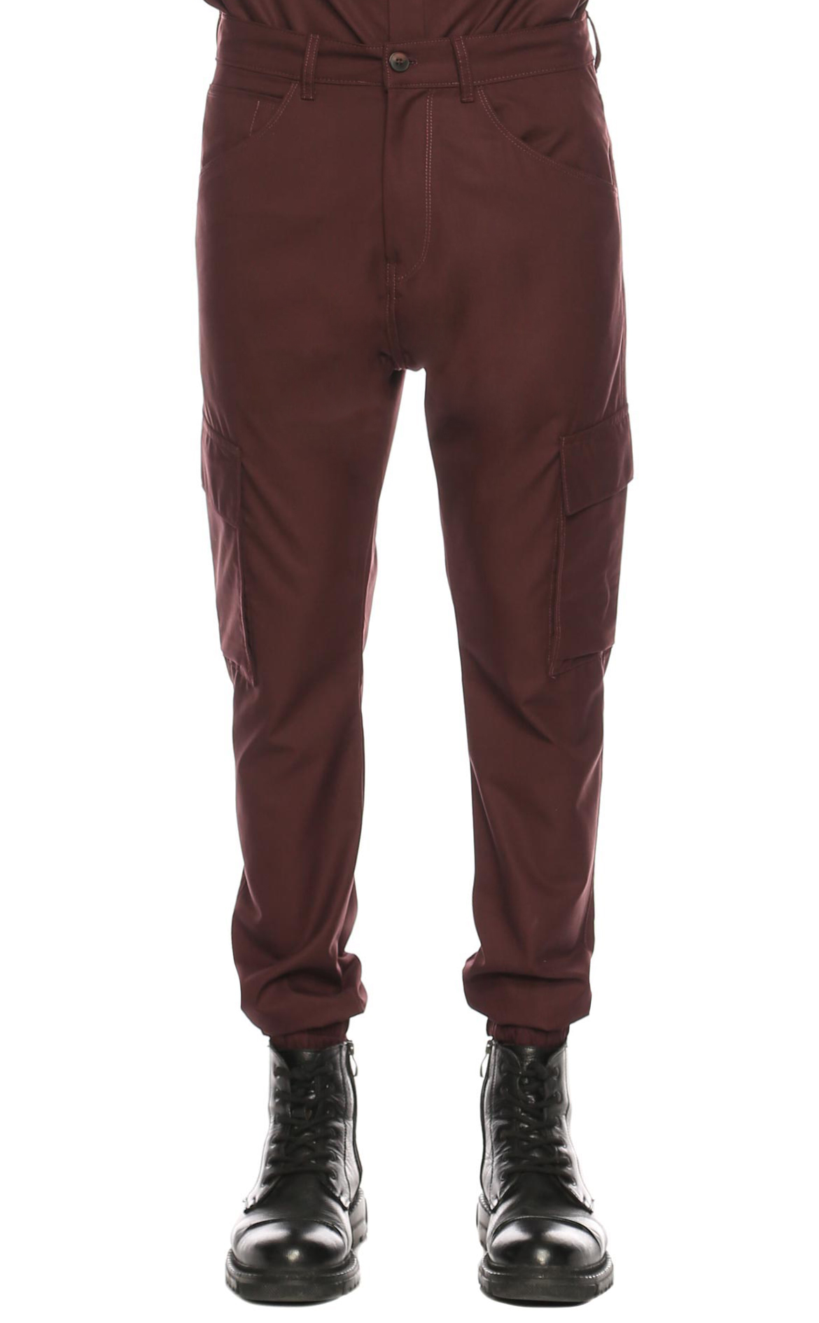 Emre Erdemoğlu-Emre Erdemoğlu Bordo Pantolon Emre Erdemoğlu-Emre Erdemoğlu Bordo Pantolon