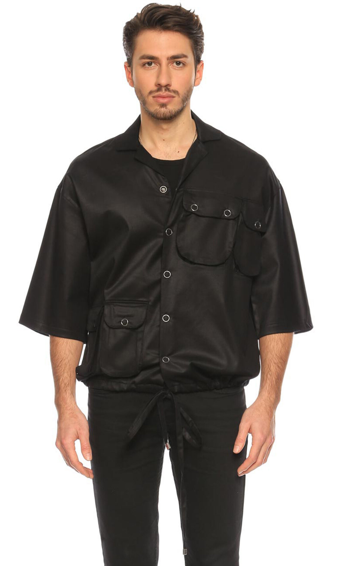 Emre Erdemoğlu-Emre Erdemoğlu Siyah Gömlek