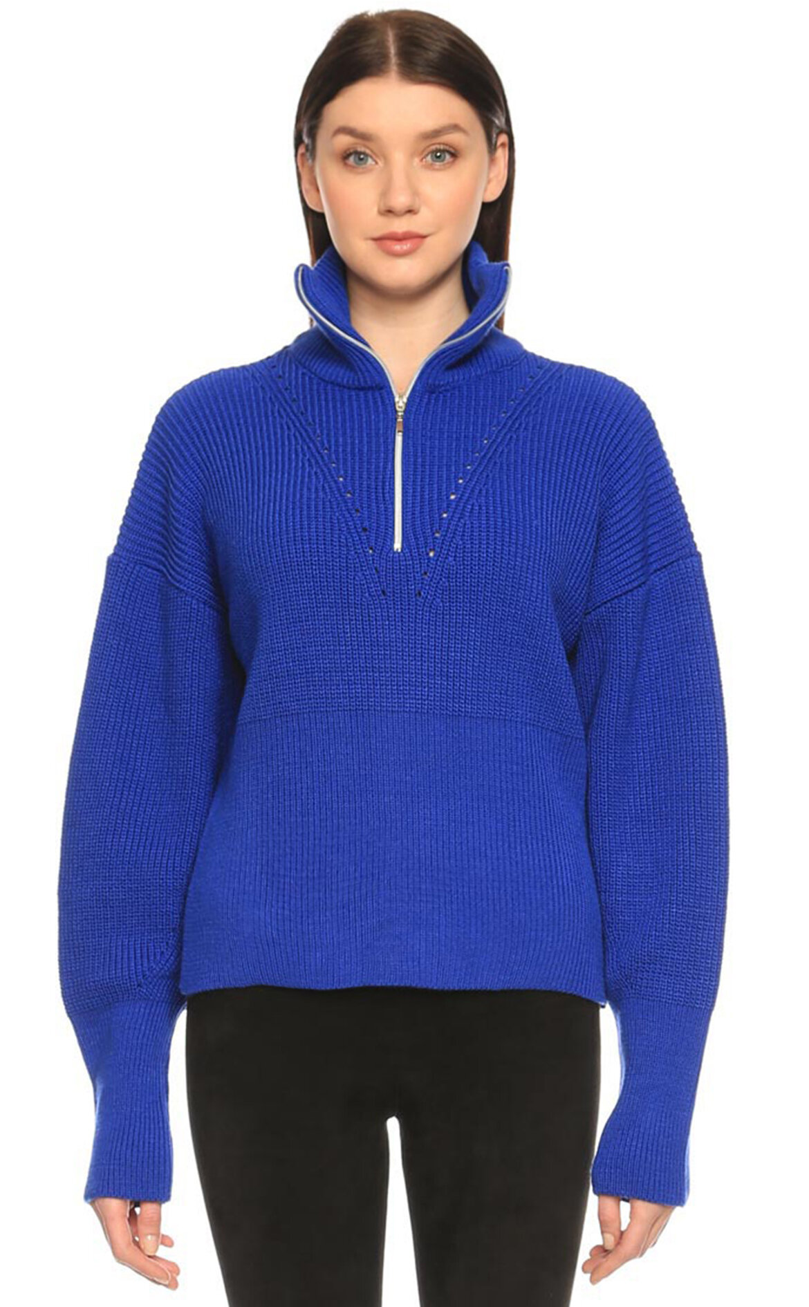 New İn-New İn Mavi Kazak