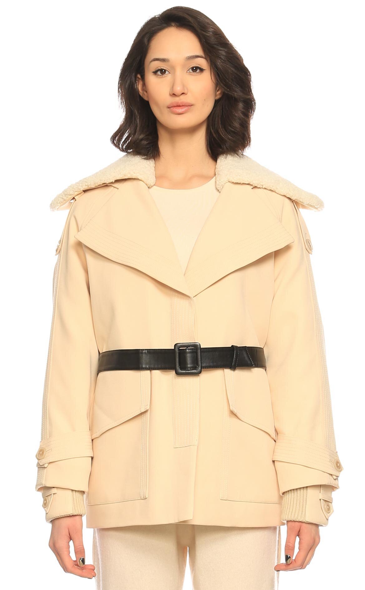 Self Portrait-Self Portrait Krem Rengi Mont Self Portrait-Self Portrait Krem Rengi Mont