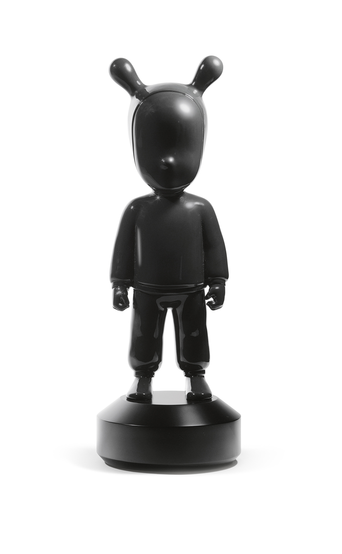 Lladro-Lladro Misafir Siyah Büyük Heykel