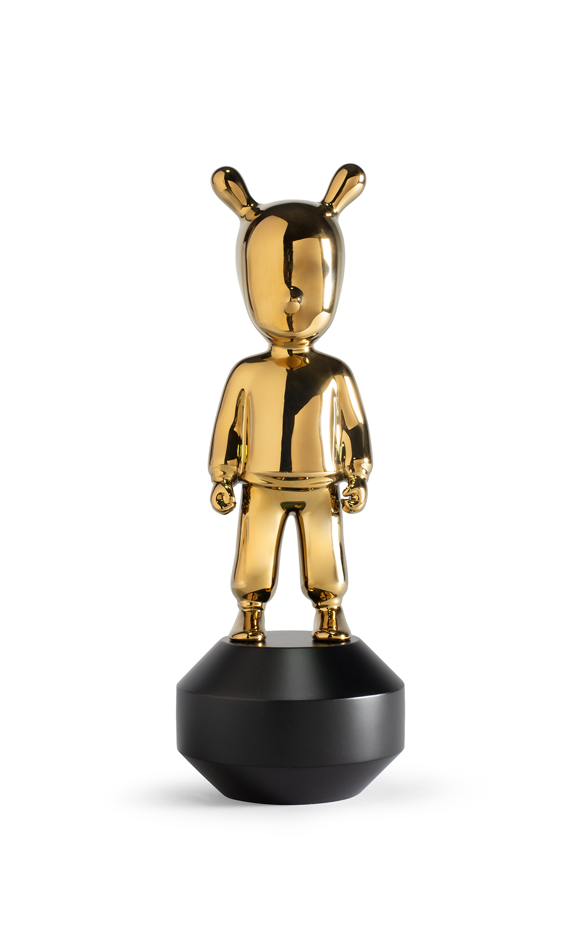 Lladro-Lladro Misafir Altın Küçük Heykel Lladro-Lladro Misafir Altın Küçük Heykel