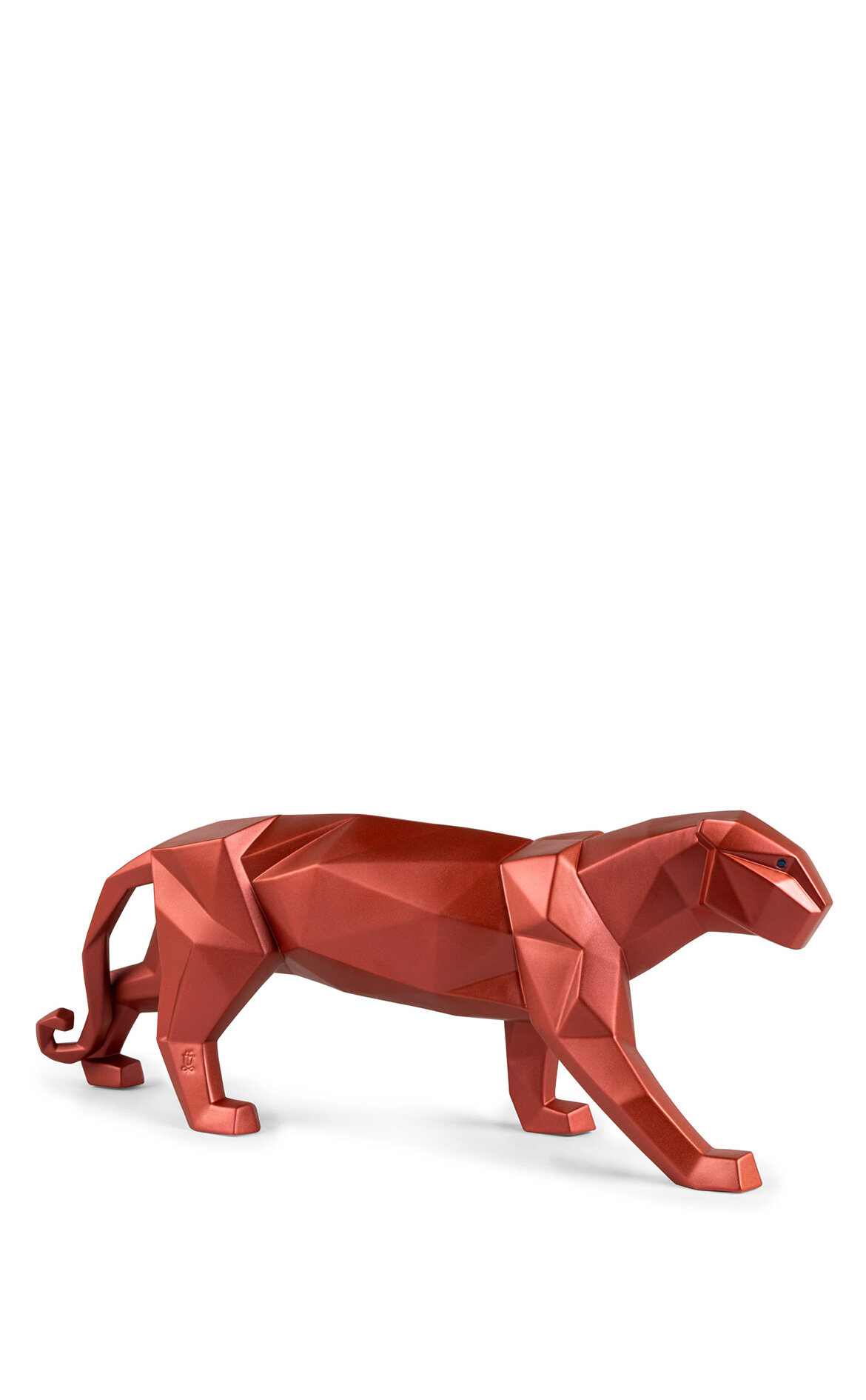 Lladro-Lladro Panter Heykel Metalik Kırmızı Lladro-Lladro Panter Heykel Metalik Kırmızı