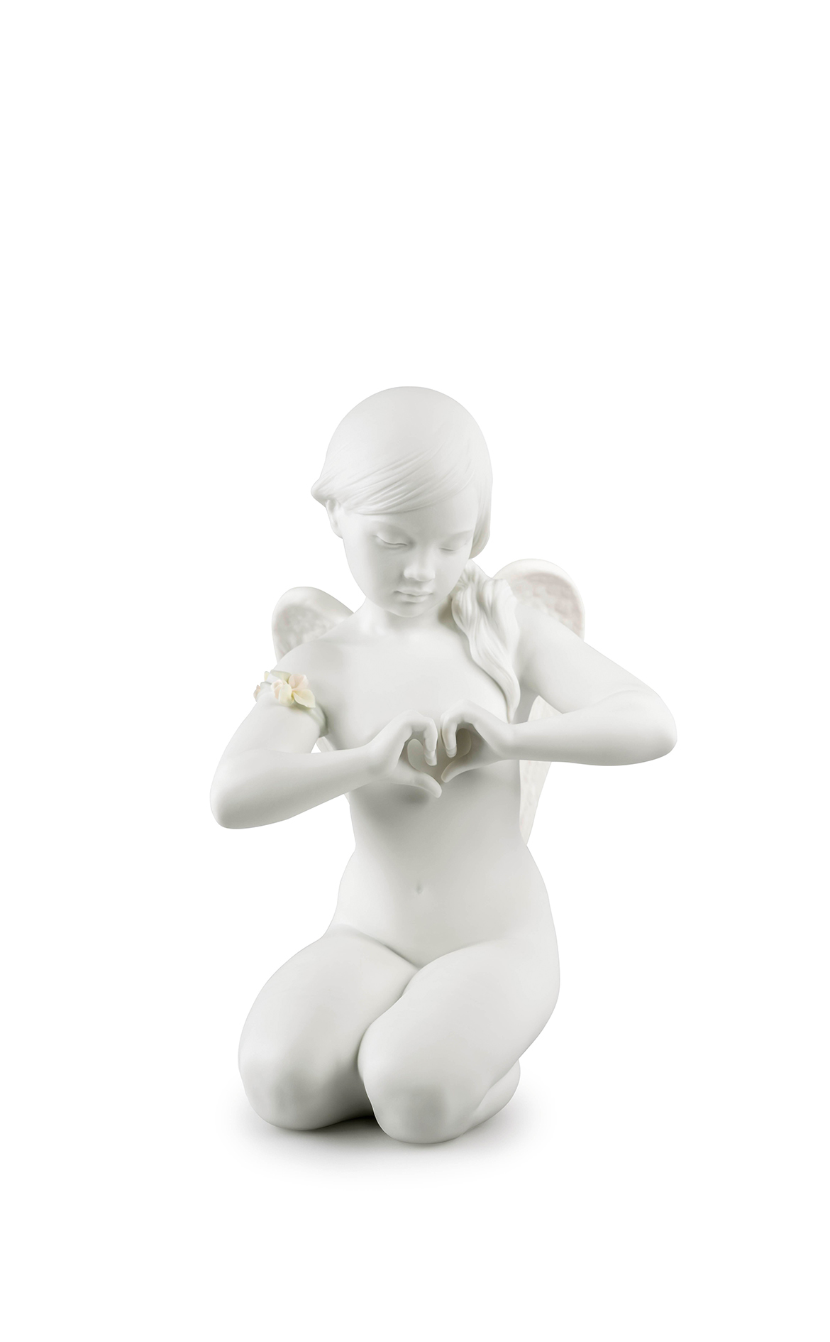 Lladro-Lladro Cennet Kalp Heykel Lladro-Lladro Cennet Kalp Heykel