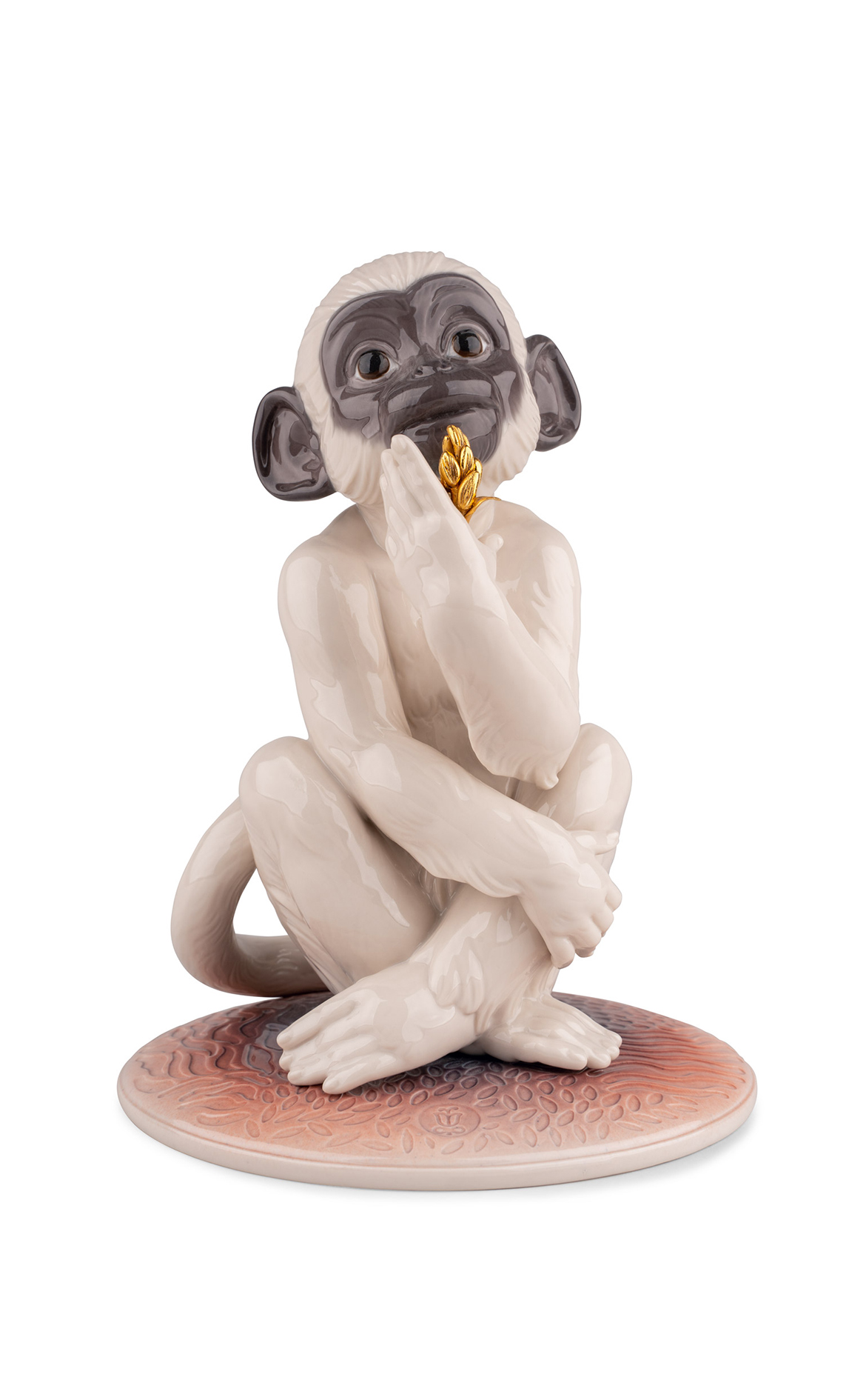 Lladro-Lladro Maymun Heykel Küçük Lladro-Lladro Maymun Heykel Küçük