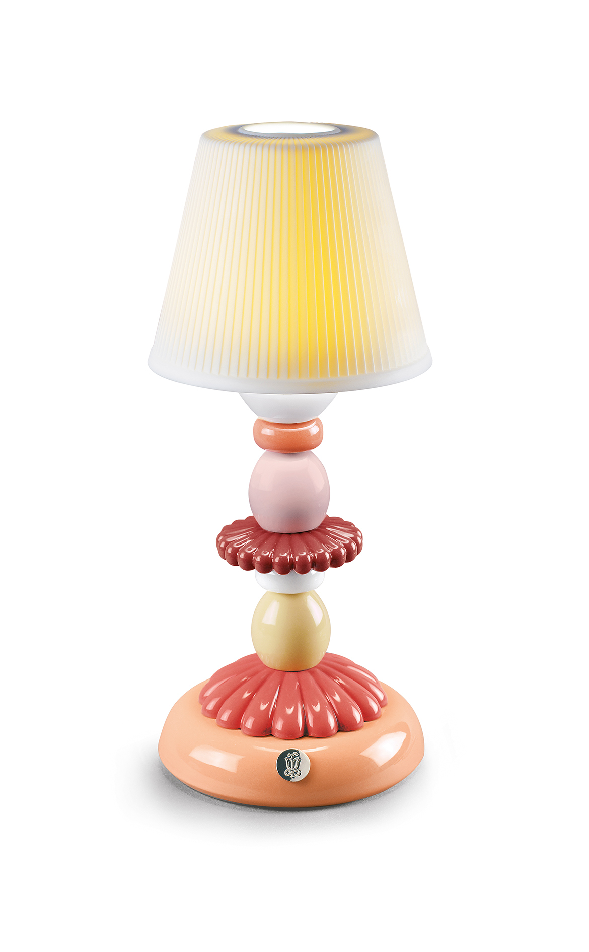 Lladro-Lladro Lotus Firefly Pilli Abajur Mercan Lladro-Lladro Lotus Firefly Pilli Abajur Mercan