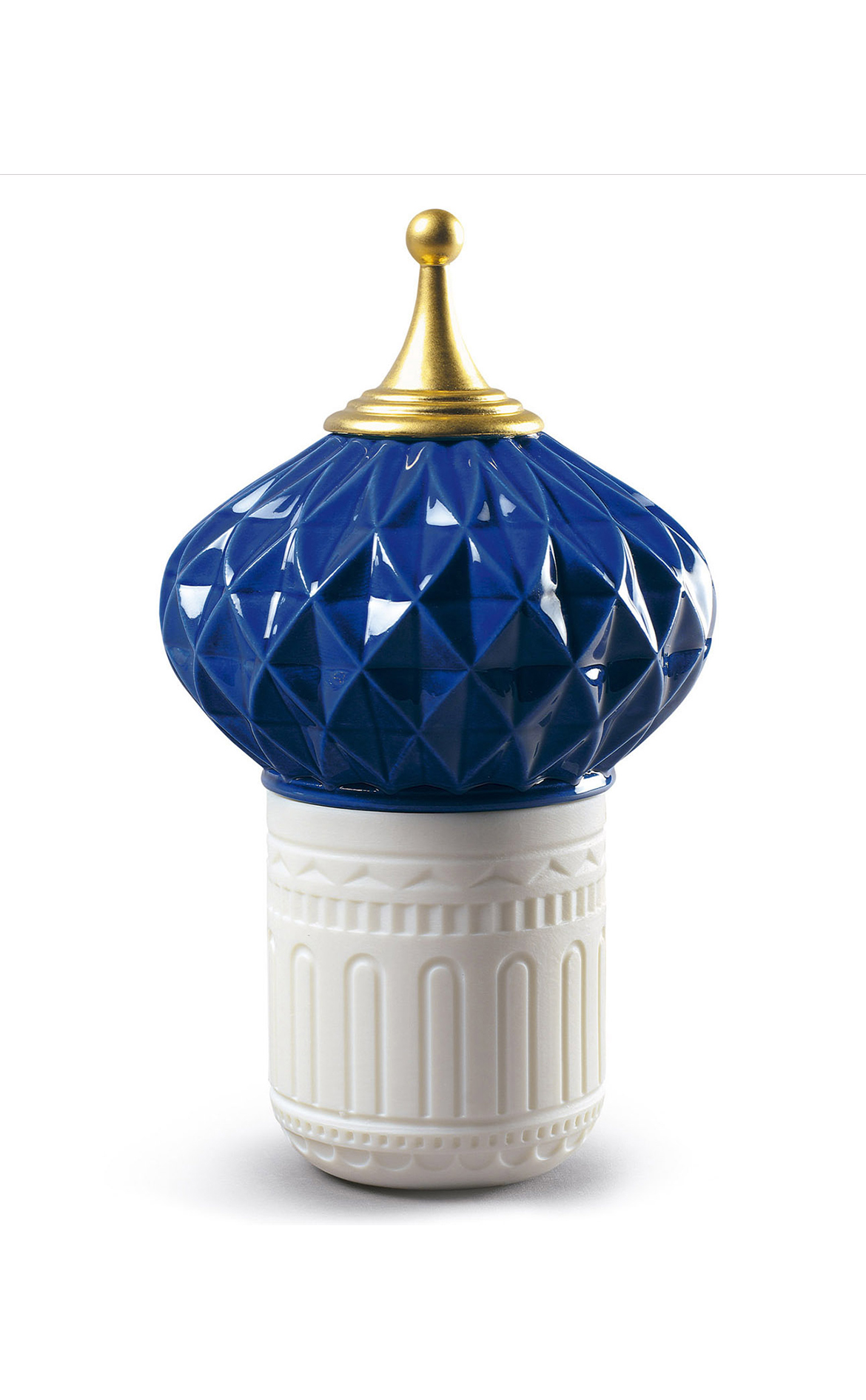 Lladro-Lladro 1001 Gece Mumluk Spire Mavi