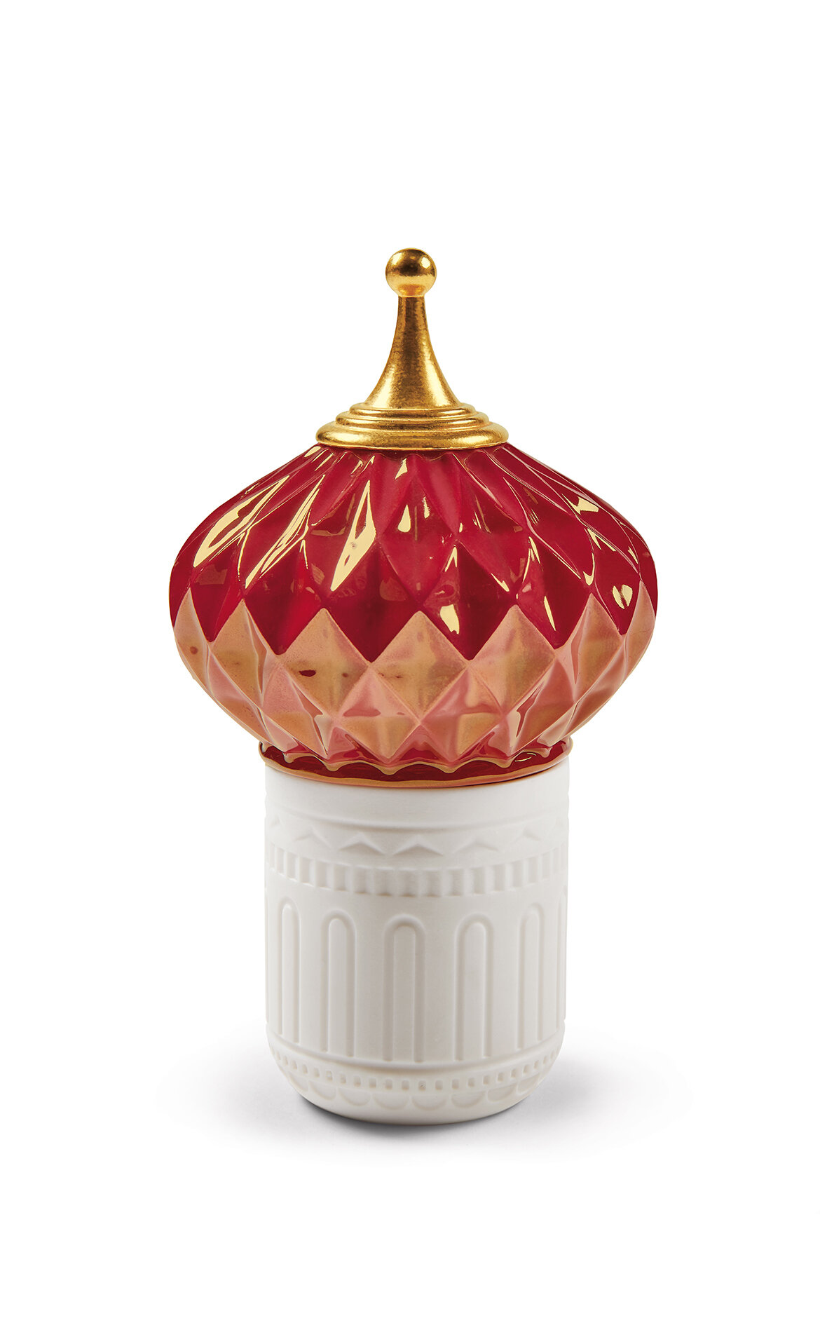 Lladro-Lladro 1001 Gece Mumluk Spire Mor Lladro-Lladro 1001 Gece Mumluk Spire Mor