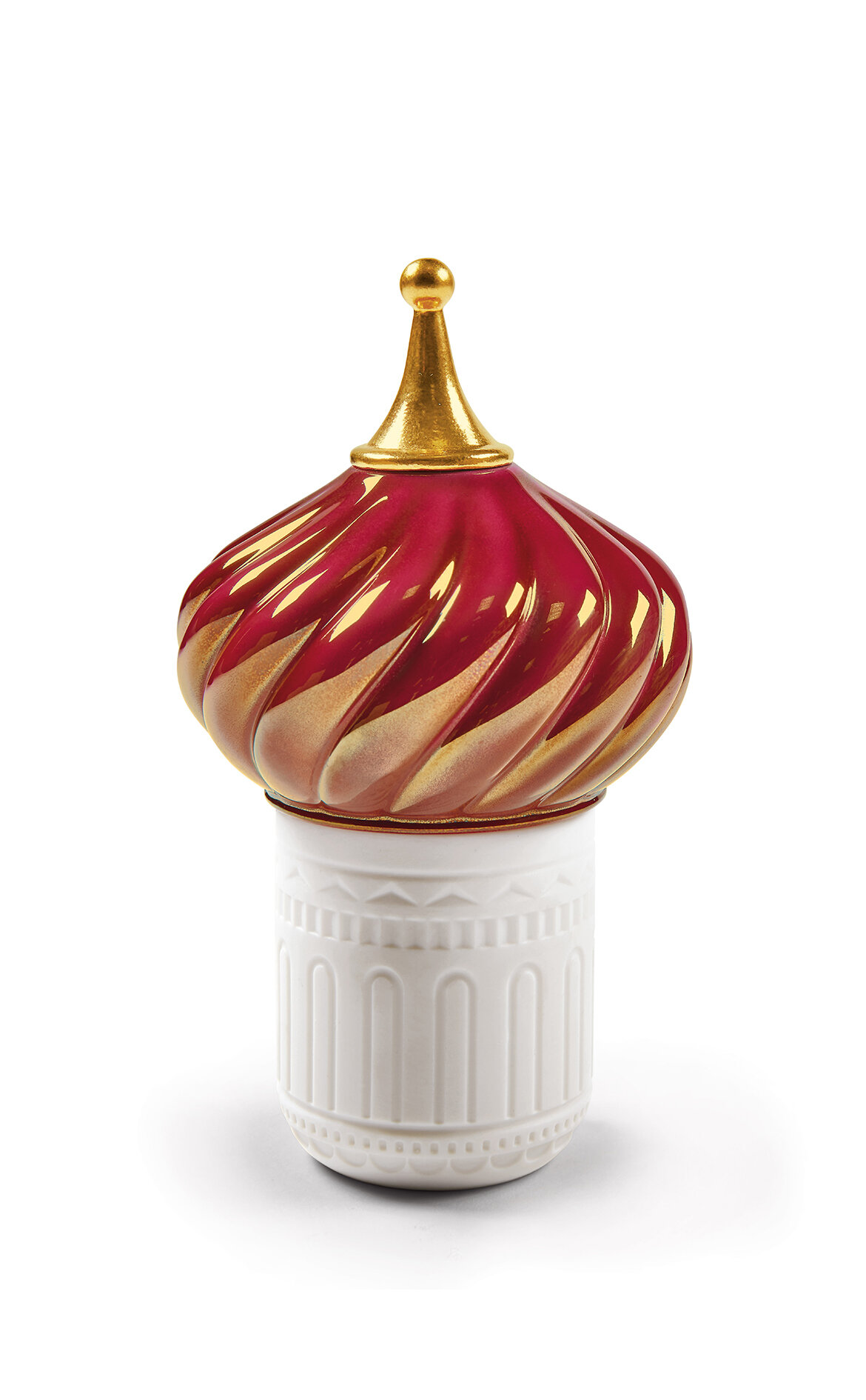 Lladro-Lladro 1001 Gece Mumluk Spire Bordo Lladro-Lladro 1001 Gece Mumluk Spire Bordo