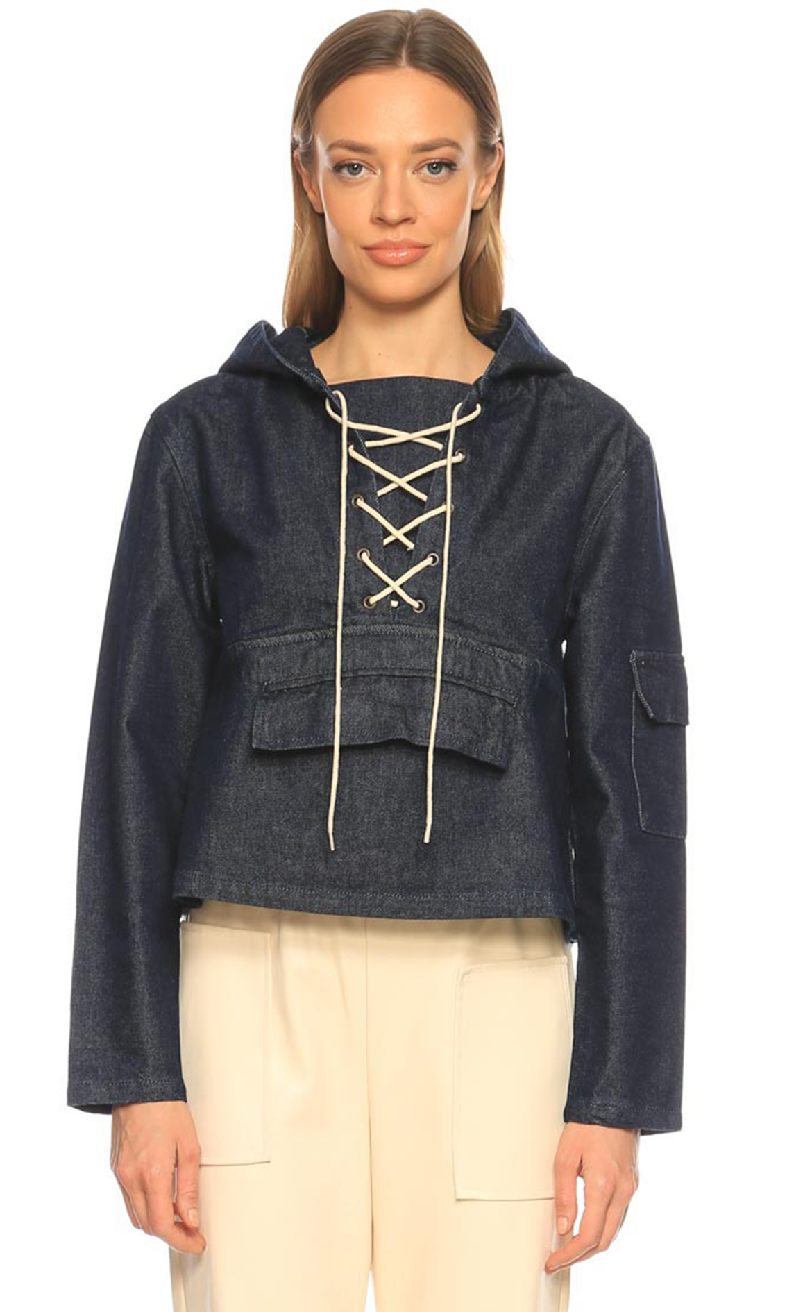 Cotier Denim-Cotier Denim Sweatshirt