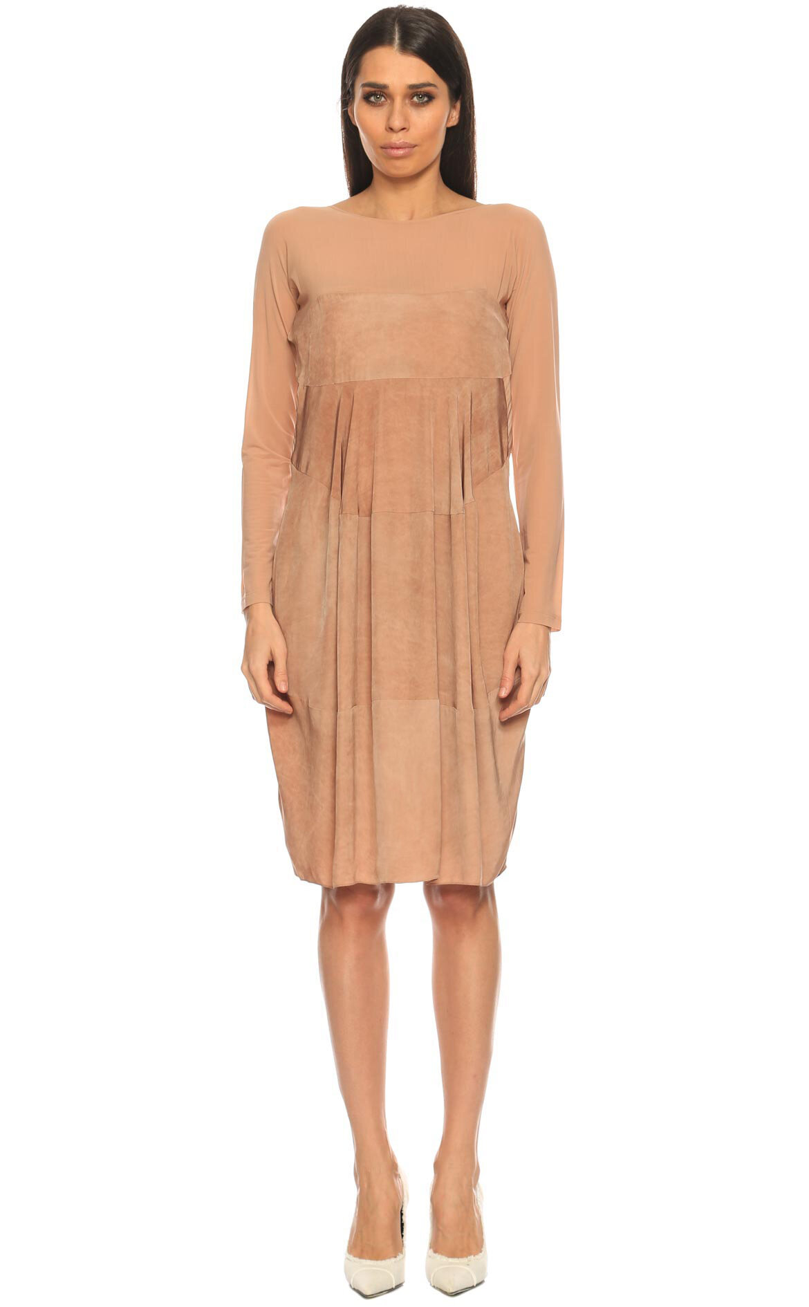 Donna Karan-Donna Karan Turuncu Elbise