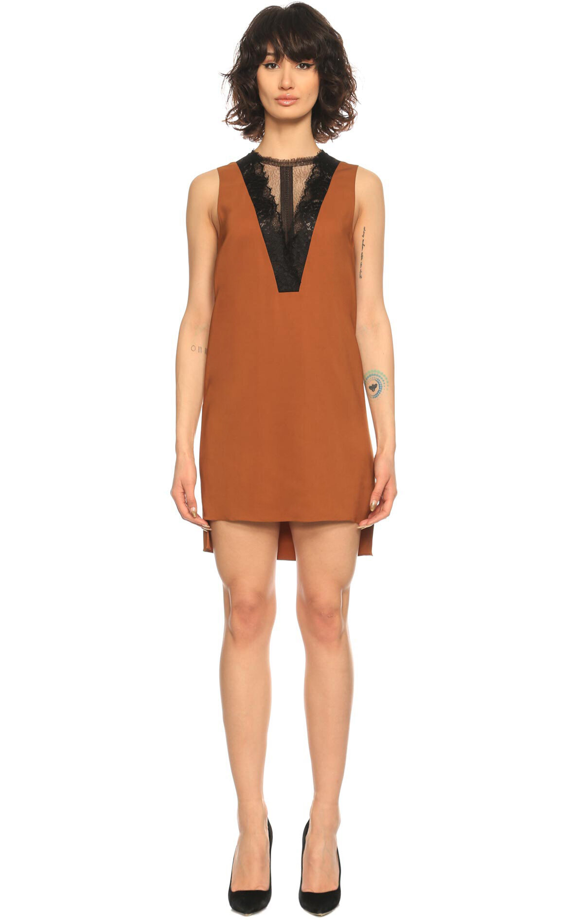 Lanvin-Lanvin Kahverengi Bluz