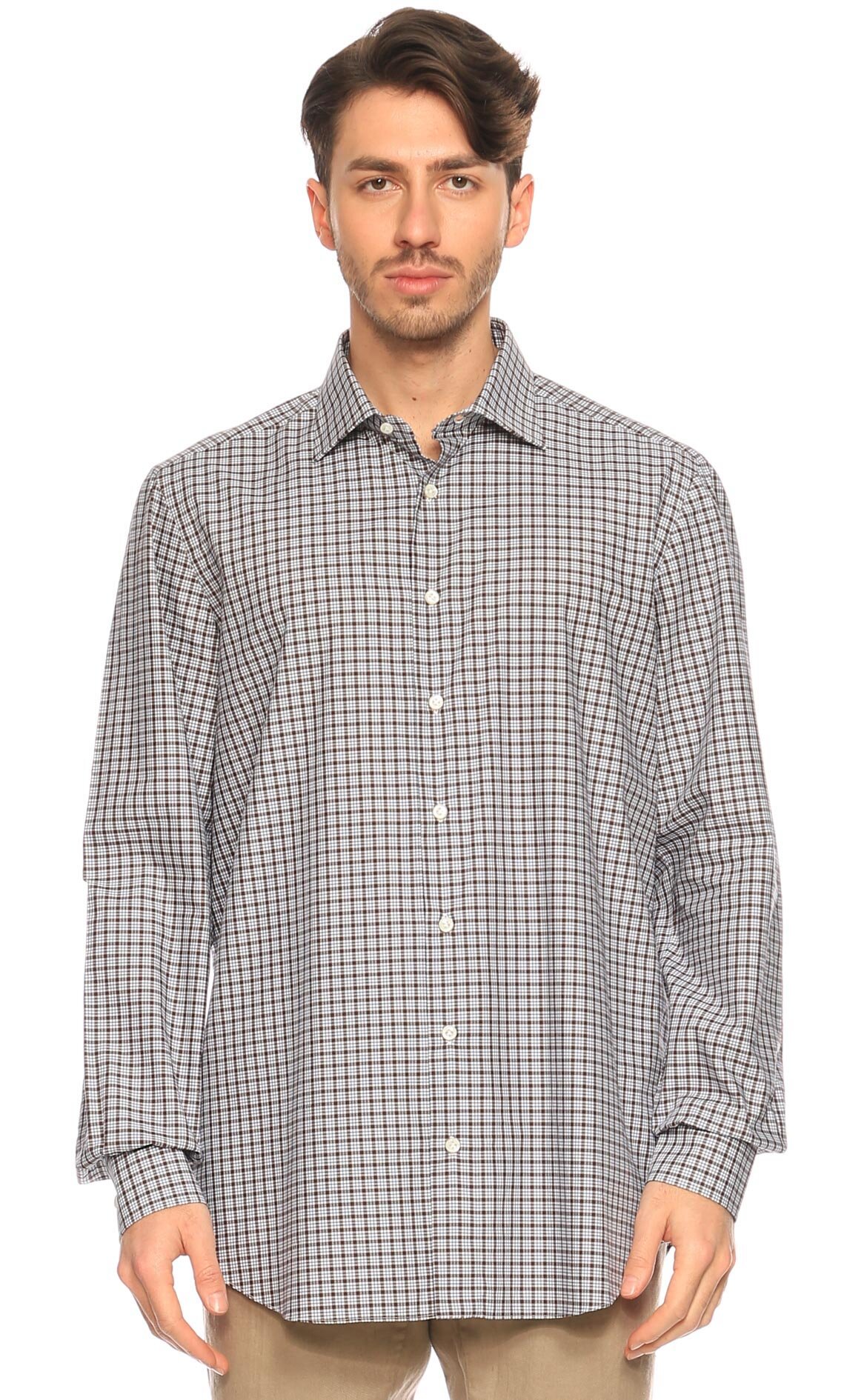 Cesare Attolini-Cesare Attolini Gömlek Cesare Attolini-Cesare Attolini Gömlek