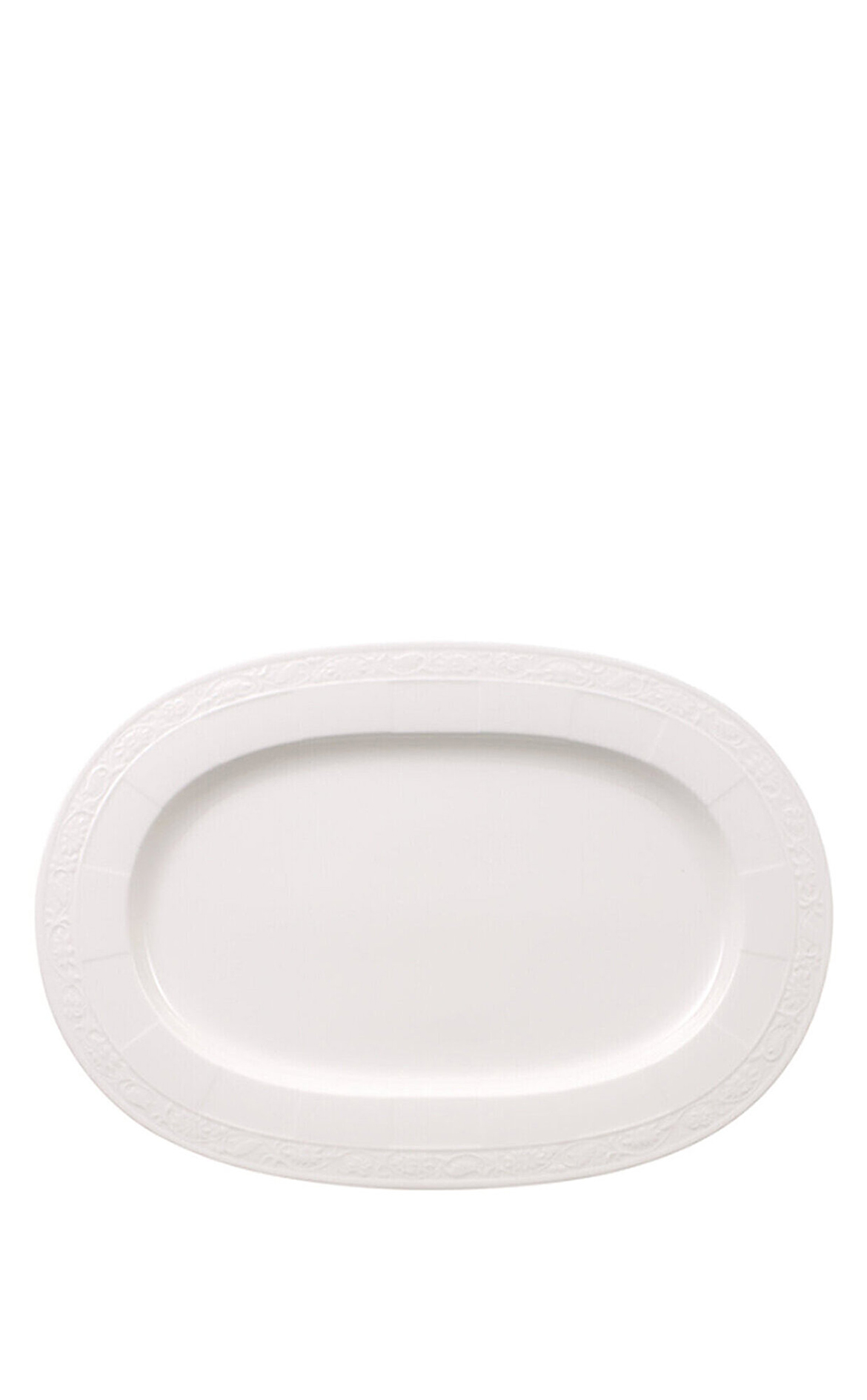 Villeroy & Boch- White Pearl Oval Servis 41 cm Villeroy & Boch- White Pearl Oval Servis 41 cm