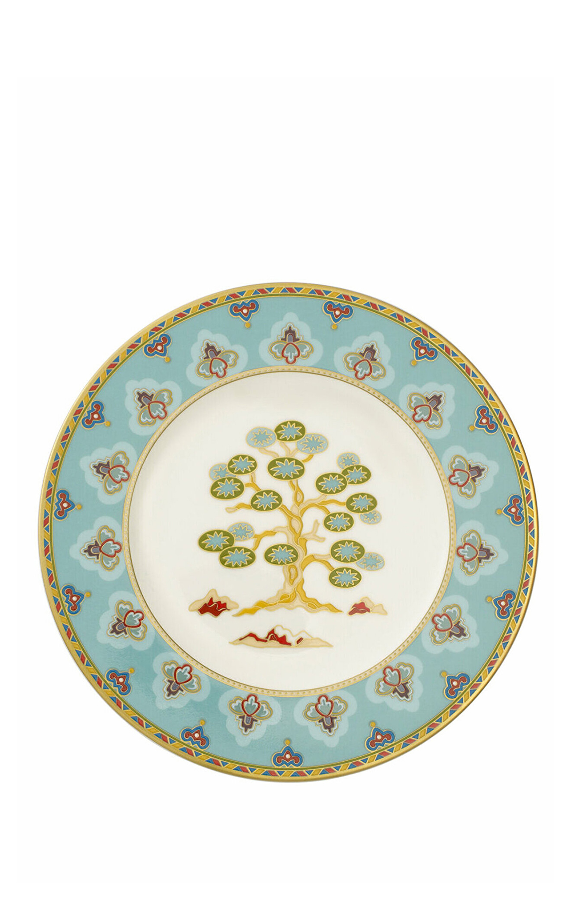 Villeroy & Boch- Samarkand Aqua Düz Tabak, 16 cm Villeroy & Boch- Samarkand Aqua Düz Tabak, 16 cm