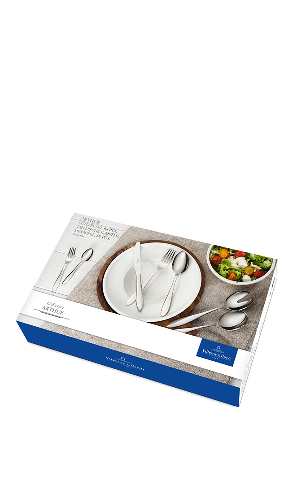Villeroy & Boch-Arthur Çatal Bıçak Seti 68 Parça Villeroy & Boch-Arthur Çatal Bıçak Seti 68 Parça