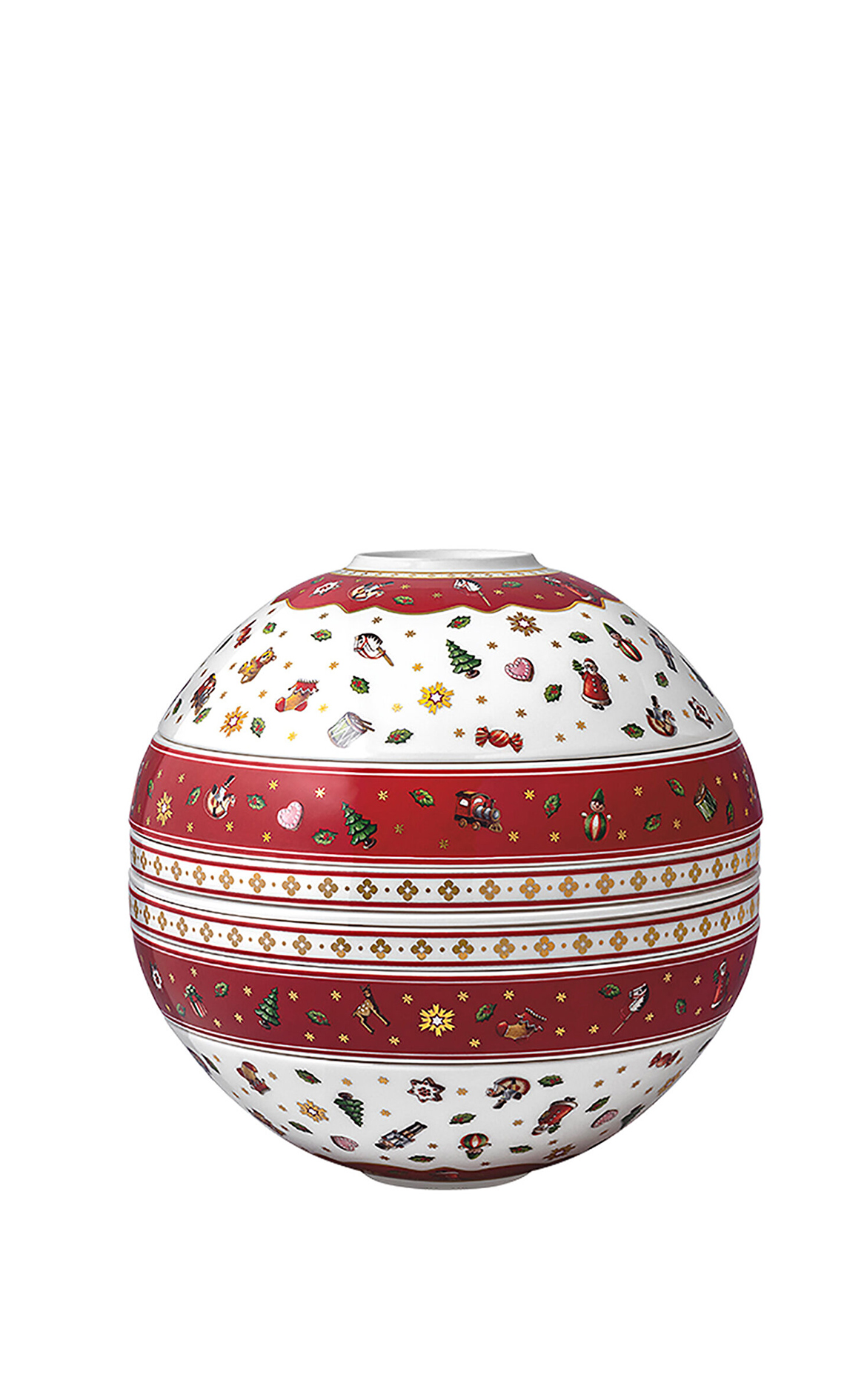 Villeroy & Boch-Villeroy &  Boch Toy's Delight La Boule Yemek Takımı, 7 Parça, 24.5x24.5x29 cm Villeroy & Boch-Villeroy &  Boch Toy's Delight La Boule Yemek Takımı, 7 Parça, 24.5x24.5x29 cm