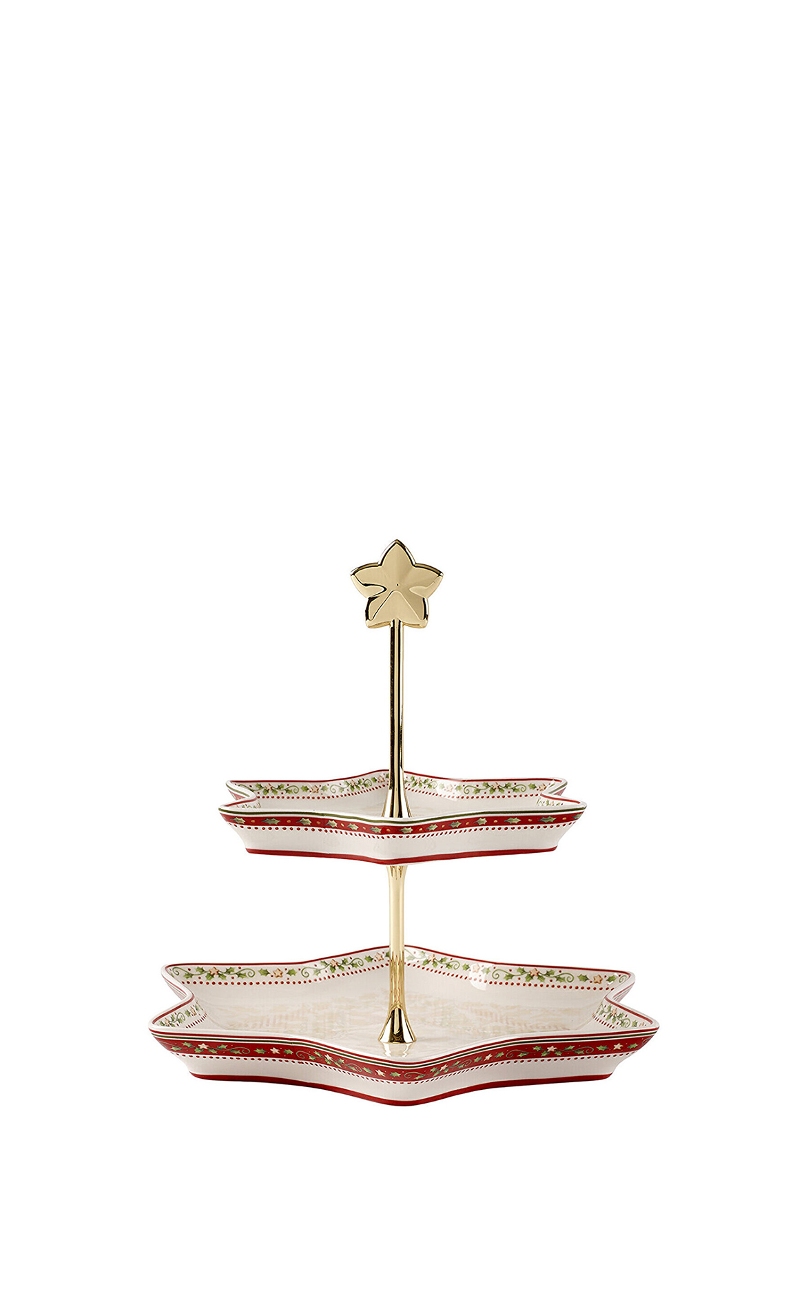 Villeroy & Boch- Winter Bakery 2 Katlı Servis Tabağı Villeroy & Boch- Winter Bakery 2 Katlı Servis Tabağı