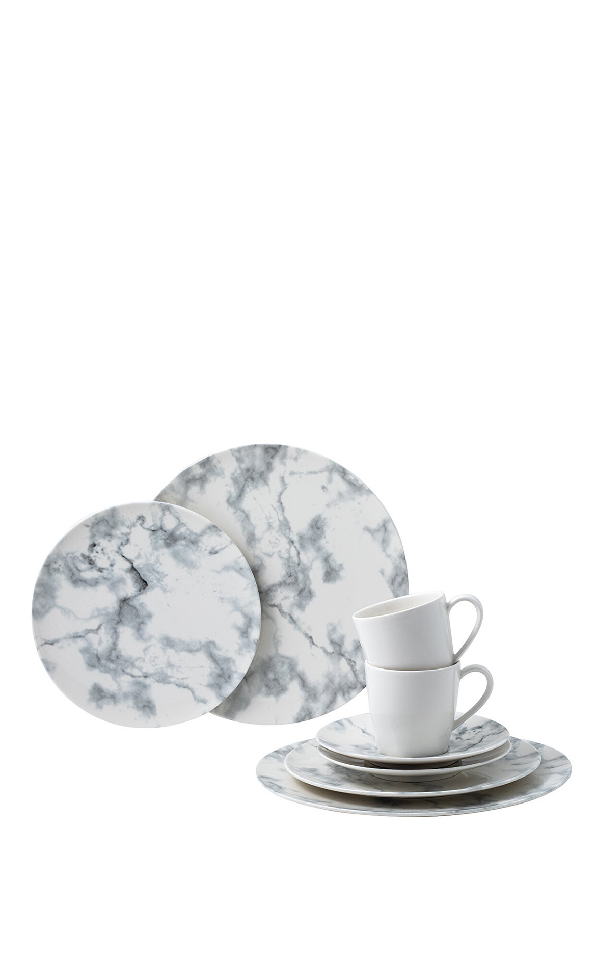 Villeroy & Boch-Villeroy & Boch Marmory 2 Kişilik Yemek Seti 8 Parça