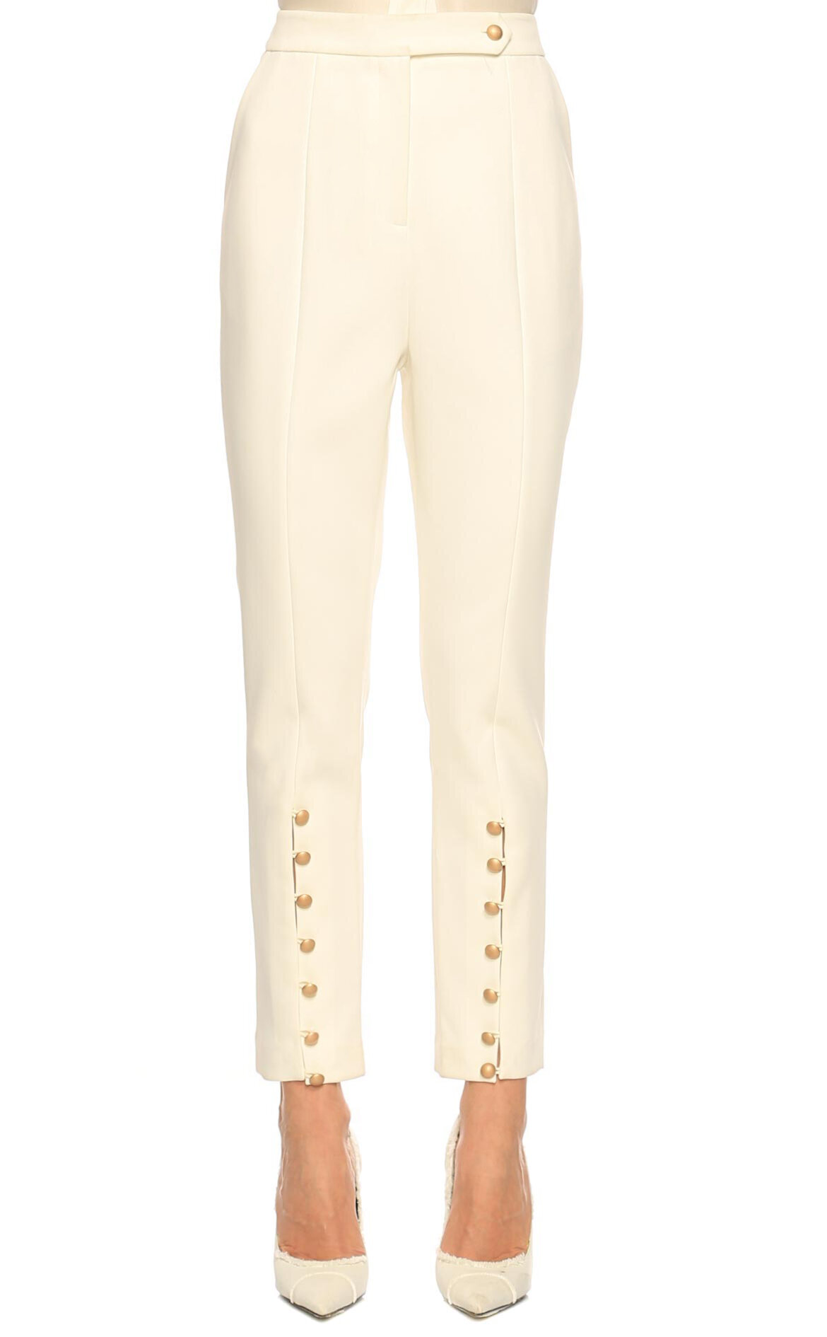 Misha-Misha Ekru Pantolon